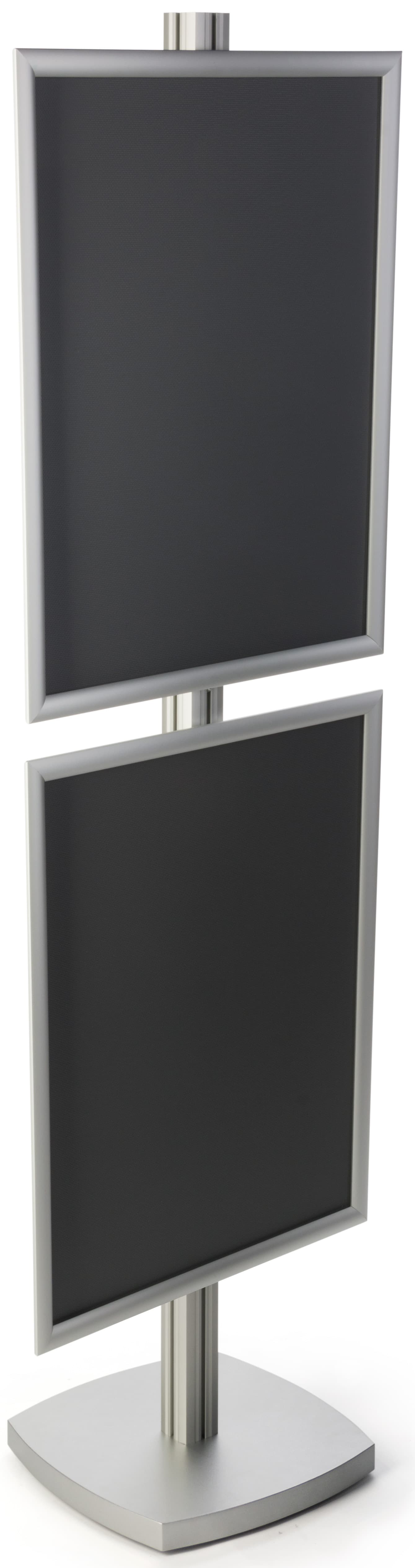 22x28 Sign Display Floor Stand | Steel Square Base | Displays2Go