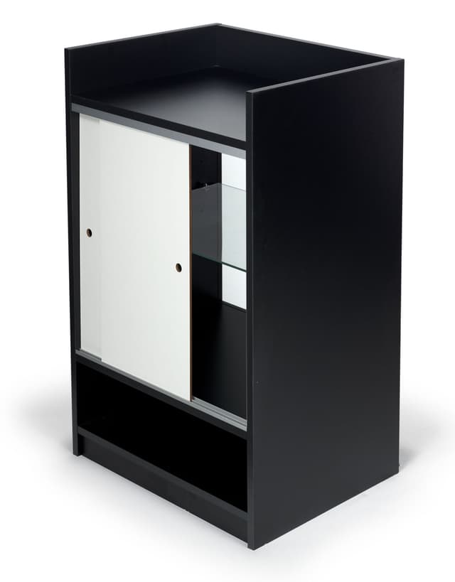 Retail Check Out Counters | Glass Window Front | Displays2Go
