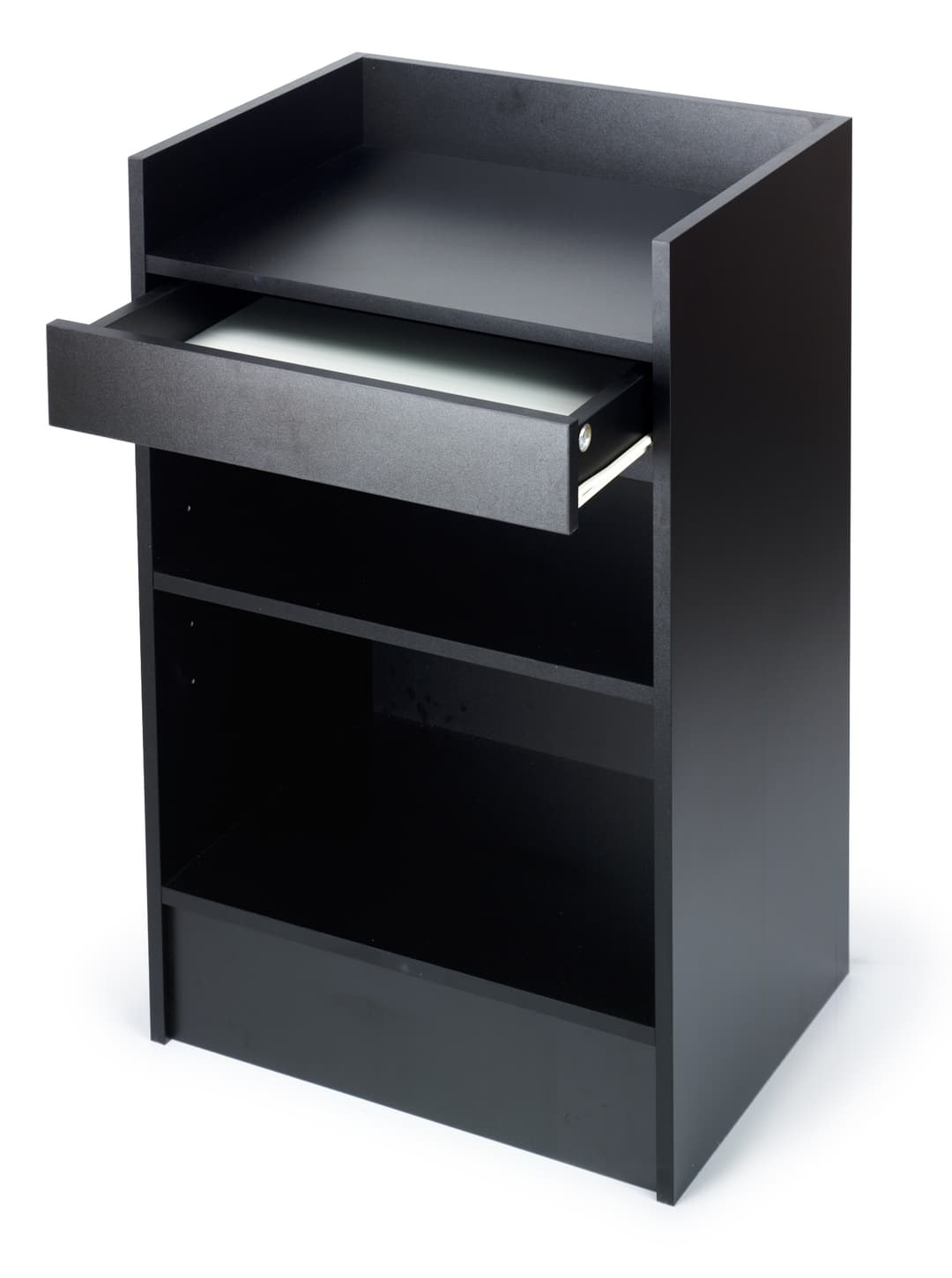 Cash Wrap Counters | Checkout Station w/ Shelving | Displays2Go
