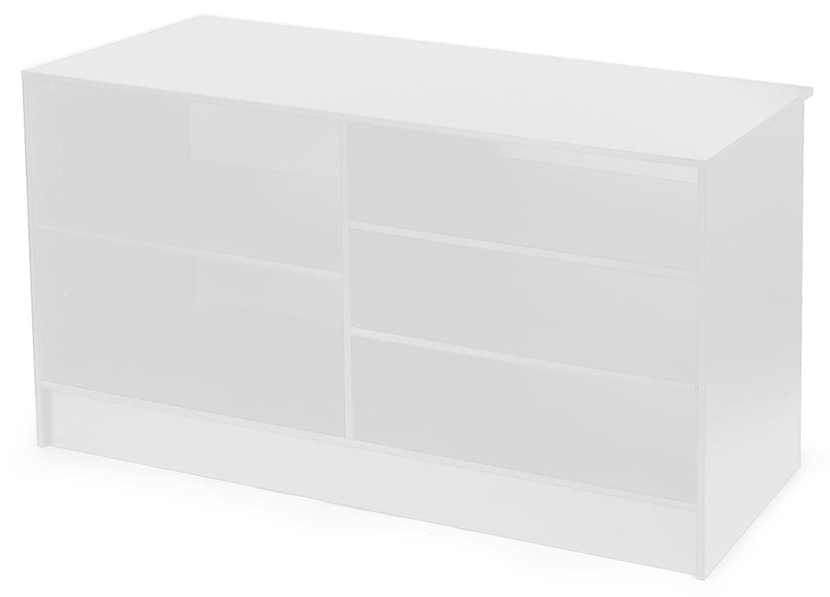 6’ White Store Counter | Retail Display | Displays2Go