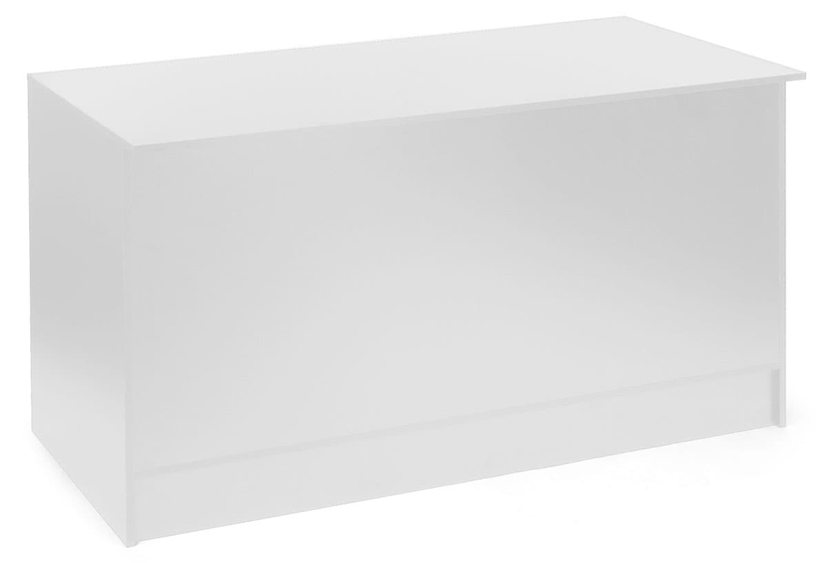 6’ White Store Counter | Retail Display | Displays2Go