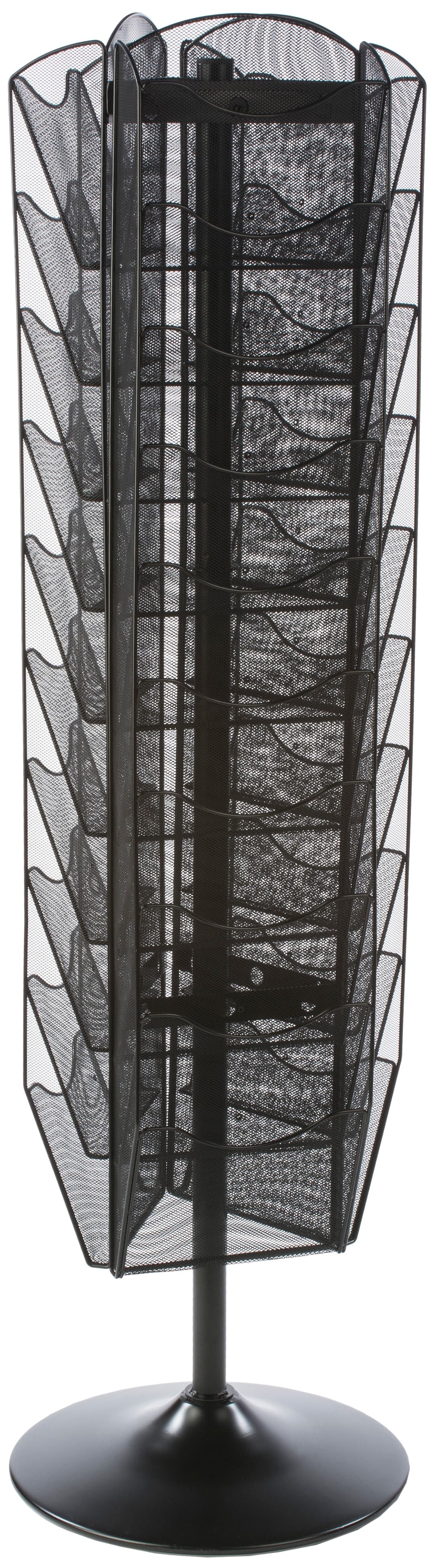 Revolving Mesh Brochure Stand | Weighted Base | Displays2Go