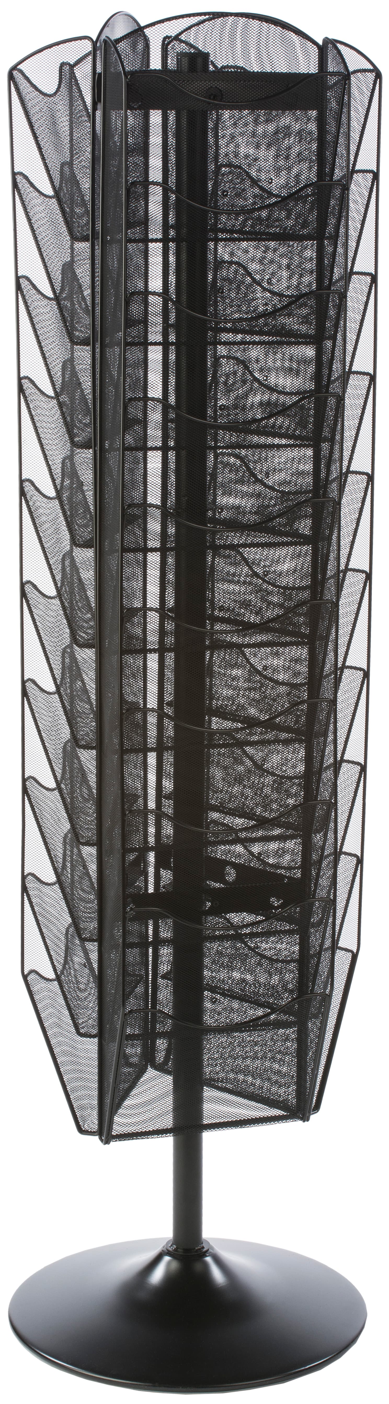 Revolving Mesh Brochure Stand | Weighted Base | Displays2Go