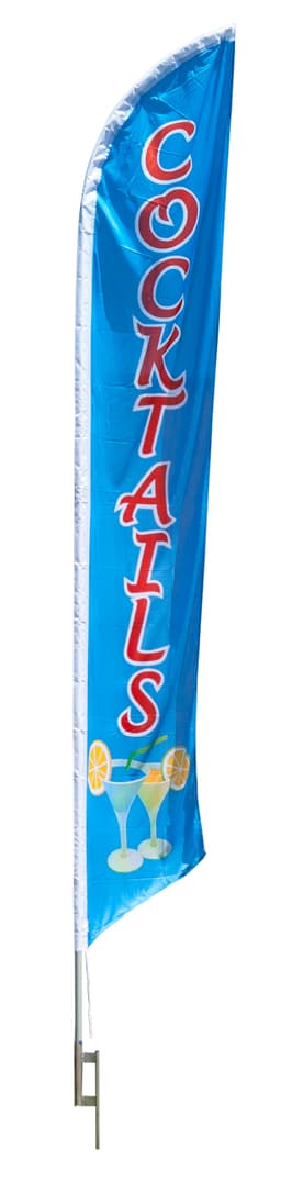 Cocktail Flag | Message Banner w/ Drink Graphics | Displays2Go