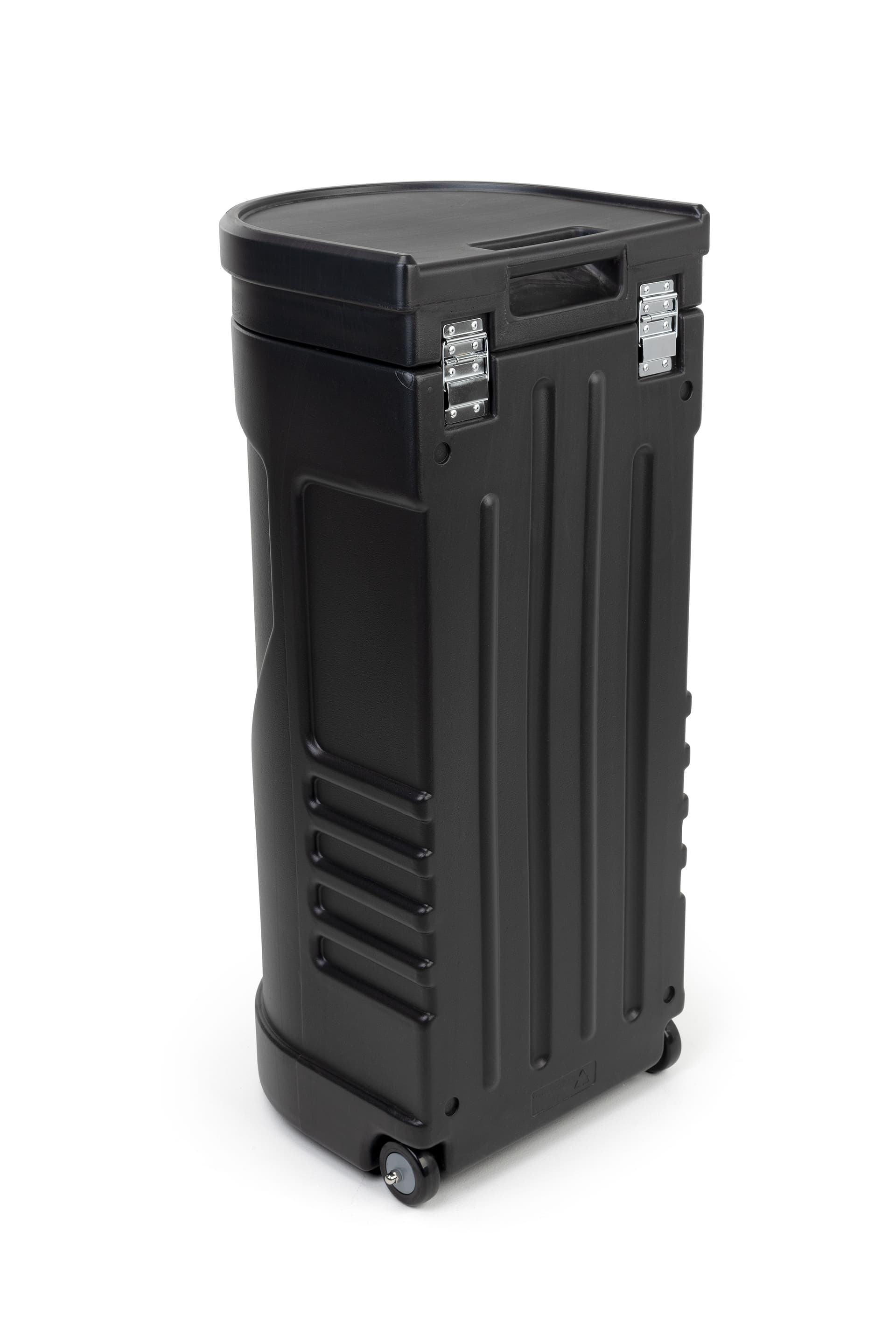 Travel Case Podium Stand | 39” Tall | Displays2Go