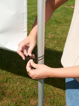 In-Ground Banner Frame | Portable Design w/ Carry Case | Displays2Go