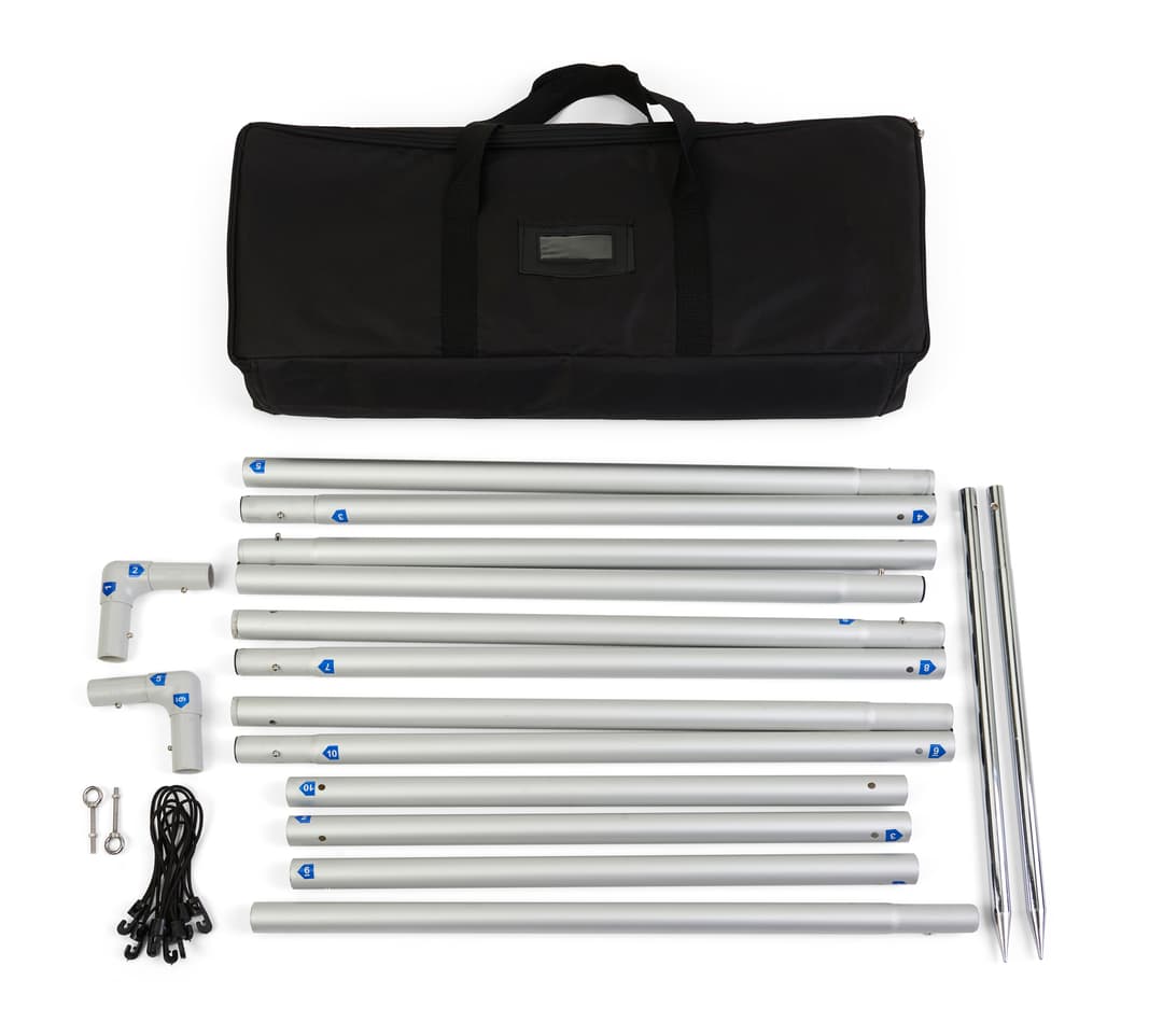 In-Ground Banner Frame | Portable Design w/ Carry Case | Displays2Go