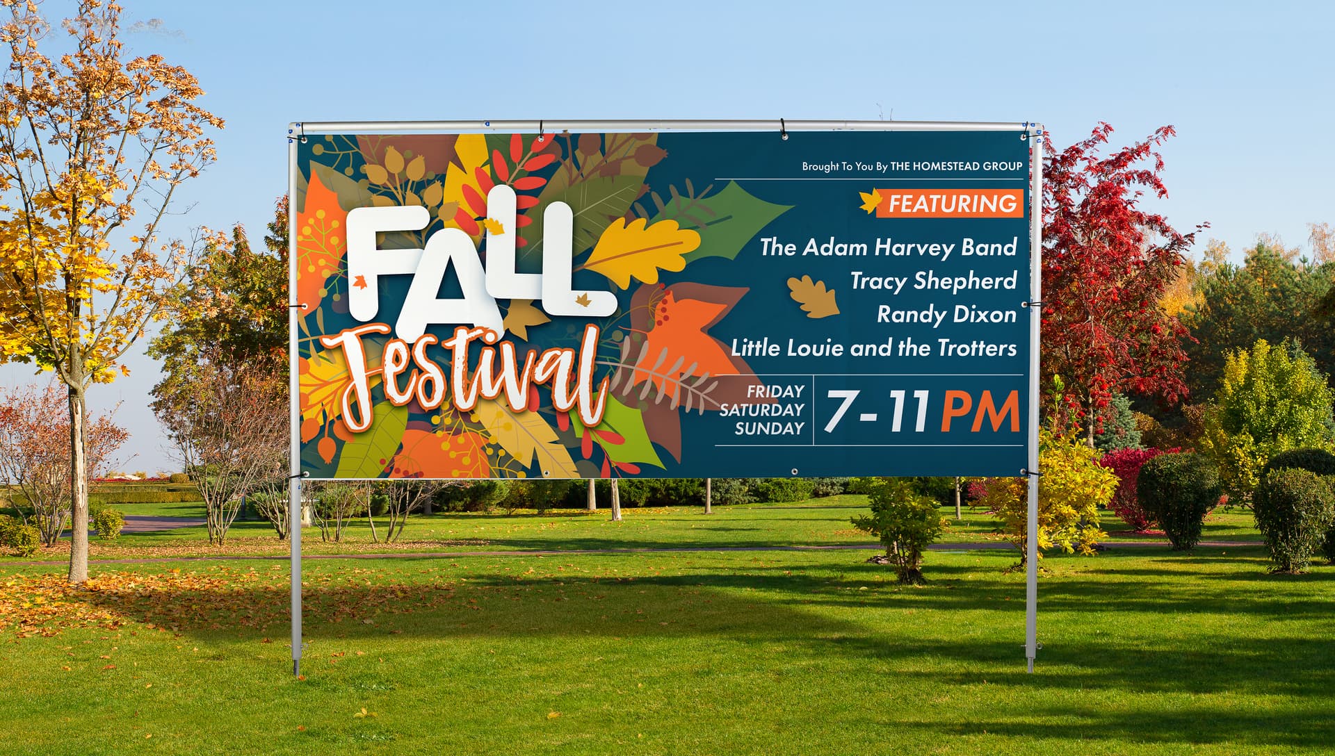 In-Ground Banner Frame | Portable Design w/ Carry Case | Displays2Go