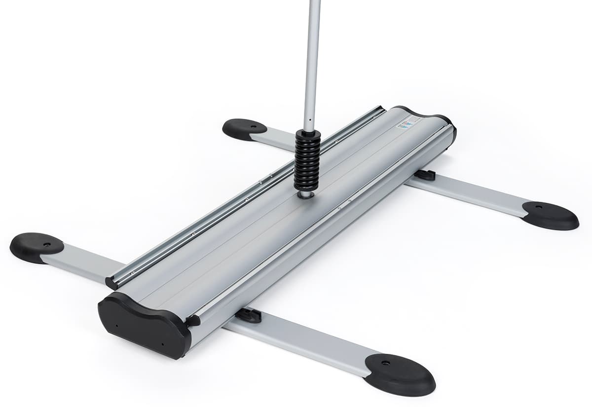 Outdoor Retractable Banner Display Frame | 2 Stabilizing Legs | Displays2Go
