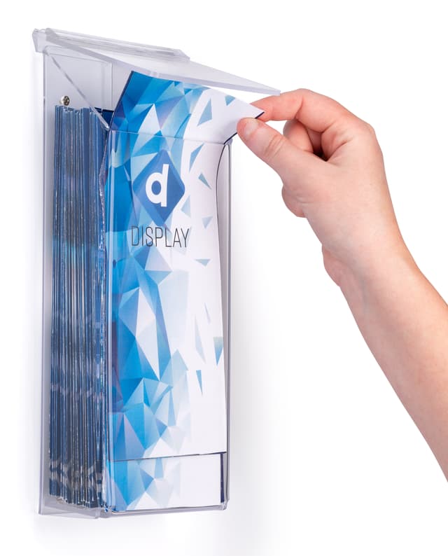 Outdoor Brochure Holder | Flyer Display Box for Use Outside | Displays2Go