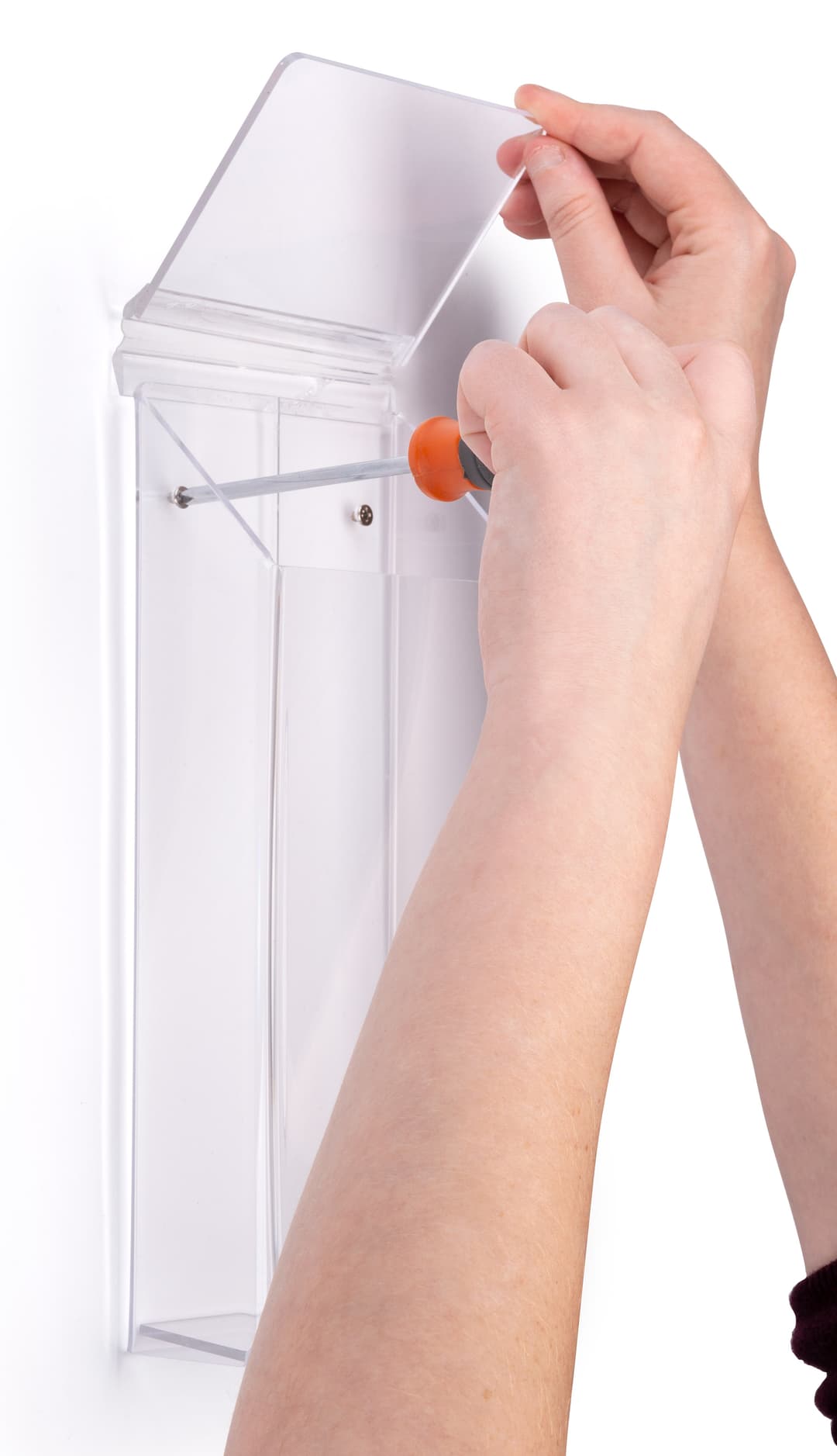 Outdoor Brochure Holder | Flyer Display Box for Use Outside | Displays2Go