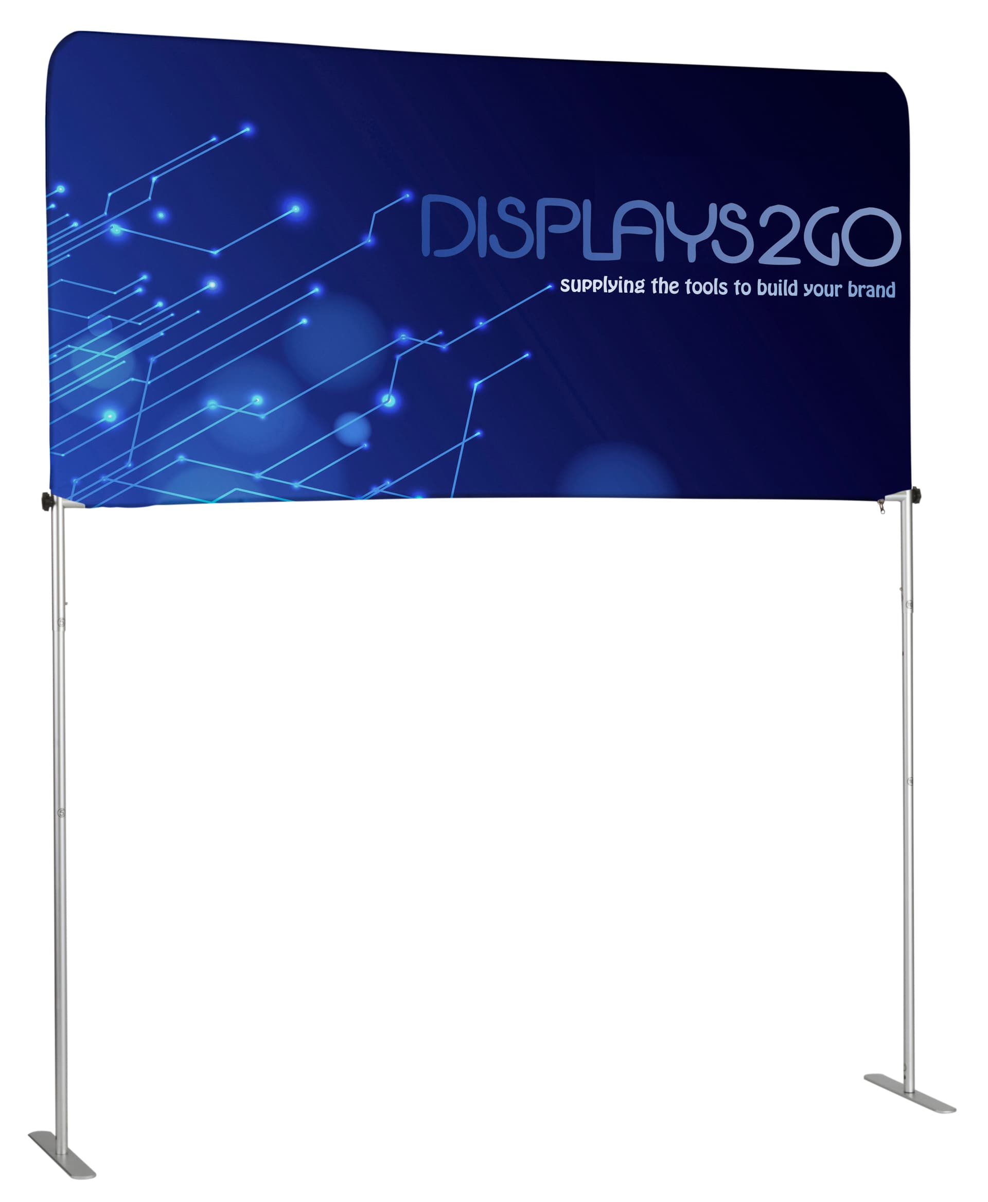 6’ Trade Show Table Header | Double Sided Custom Printing | Displays2Go