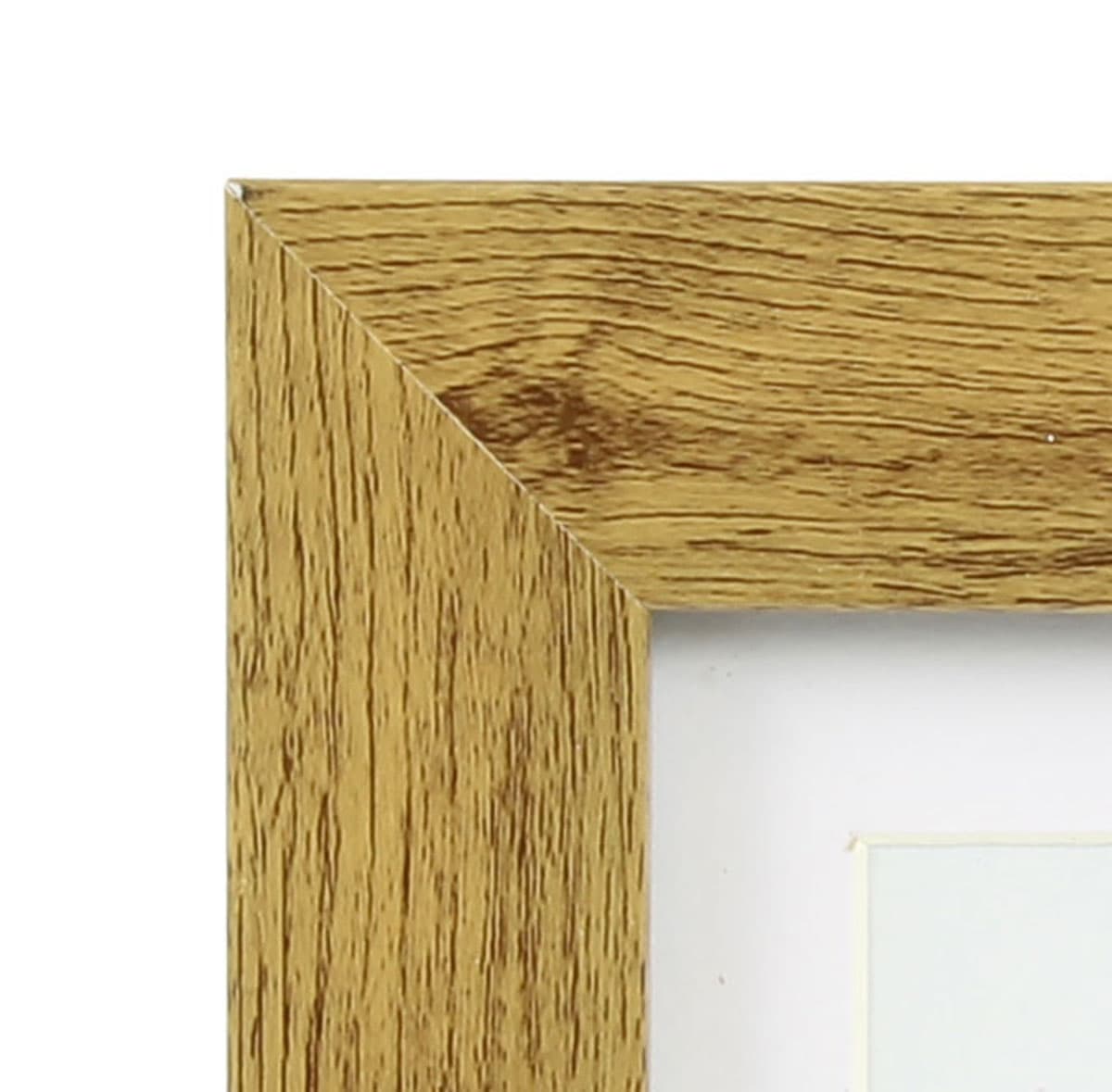 Rustic Picture Frame - Natural Wood Finish | 8.5x11 Display | Displays2Go