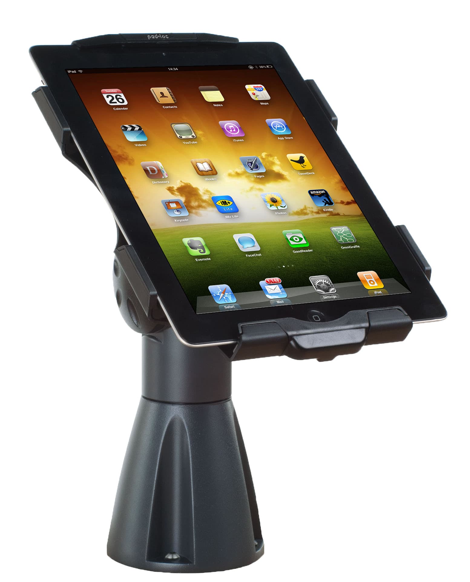 iPad Air Flip Counter Stand | 90° Tilt & Full Rotation | Displays2Go