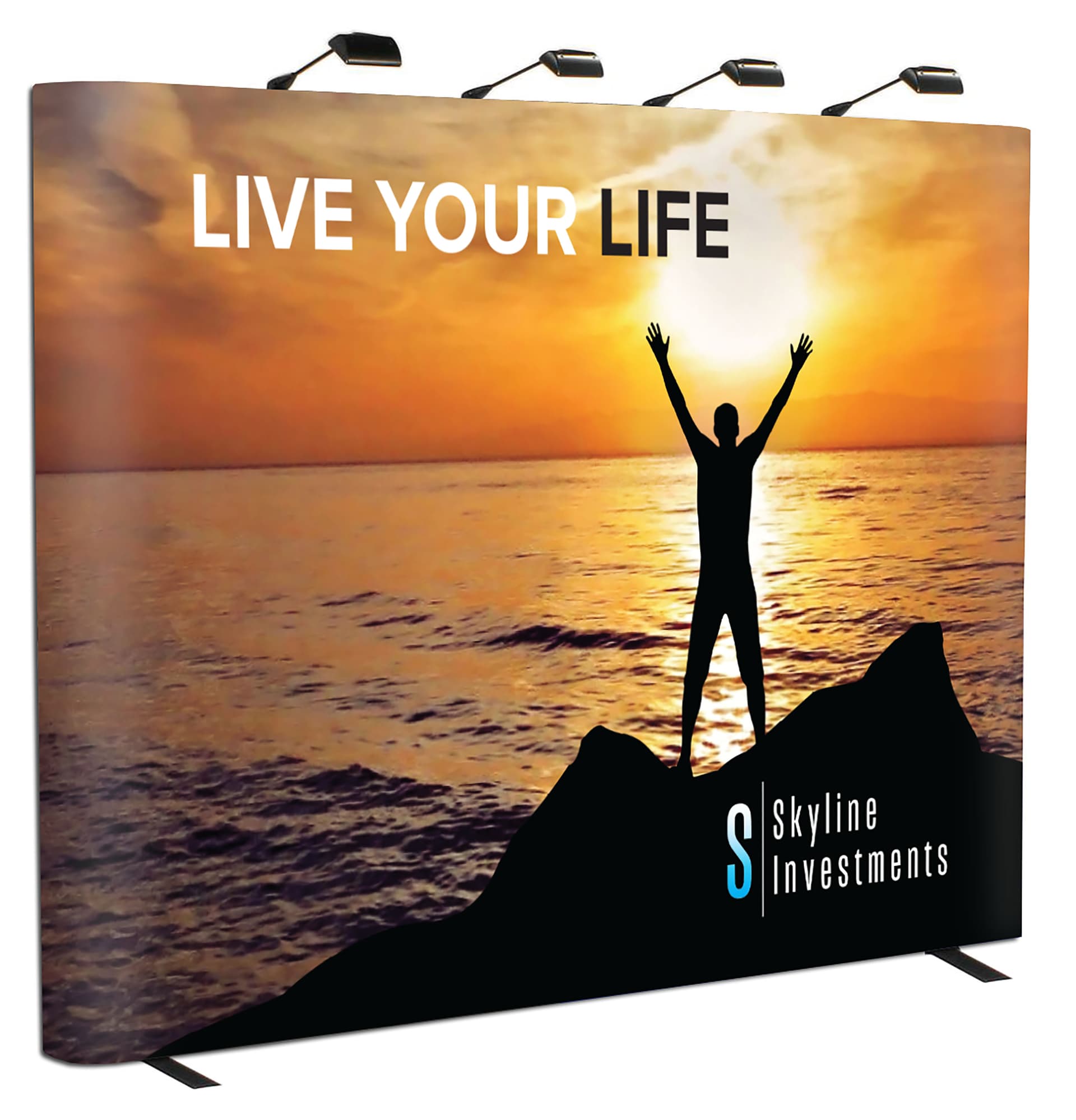 10' Pop Up Displays w/ Custom Graphics & Wheeled Travel Case | Displays2Go