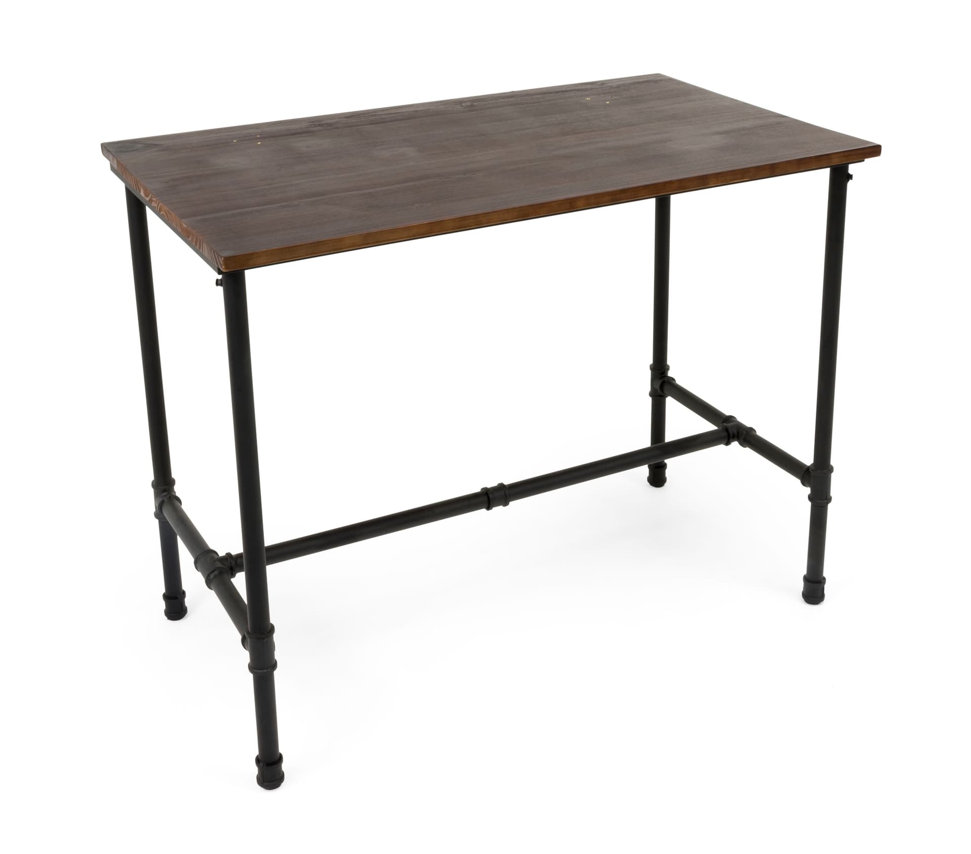 Large Pipe Display Table | Pine wood Surface | Displays2Go