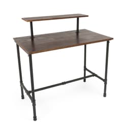 Large Pipe Display Table | Pine wood Surface | Displays2Go