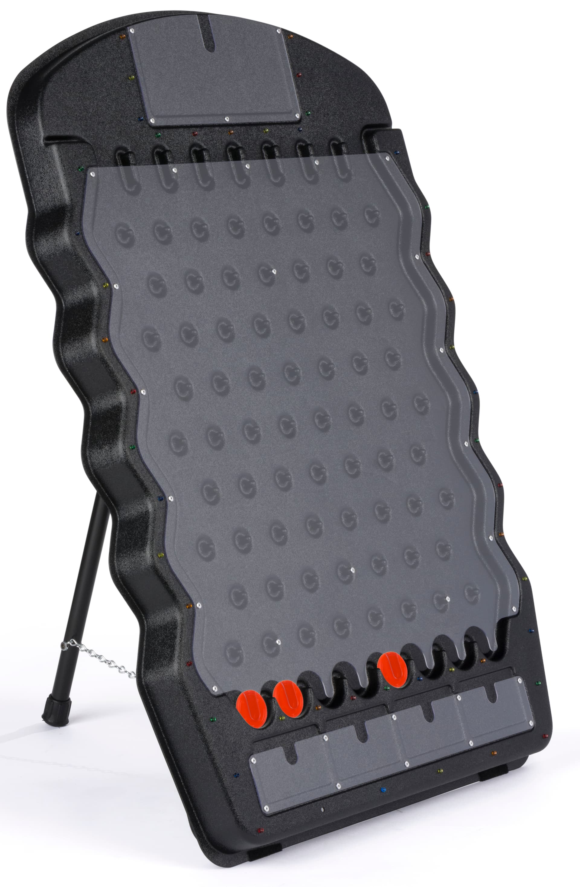 LED Disk Drop Game | 3 Orange Pucks Included | Displays2Go