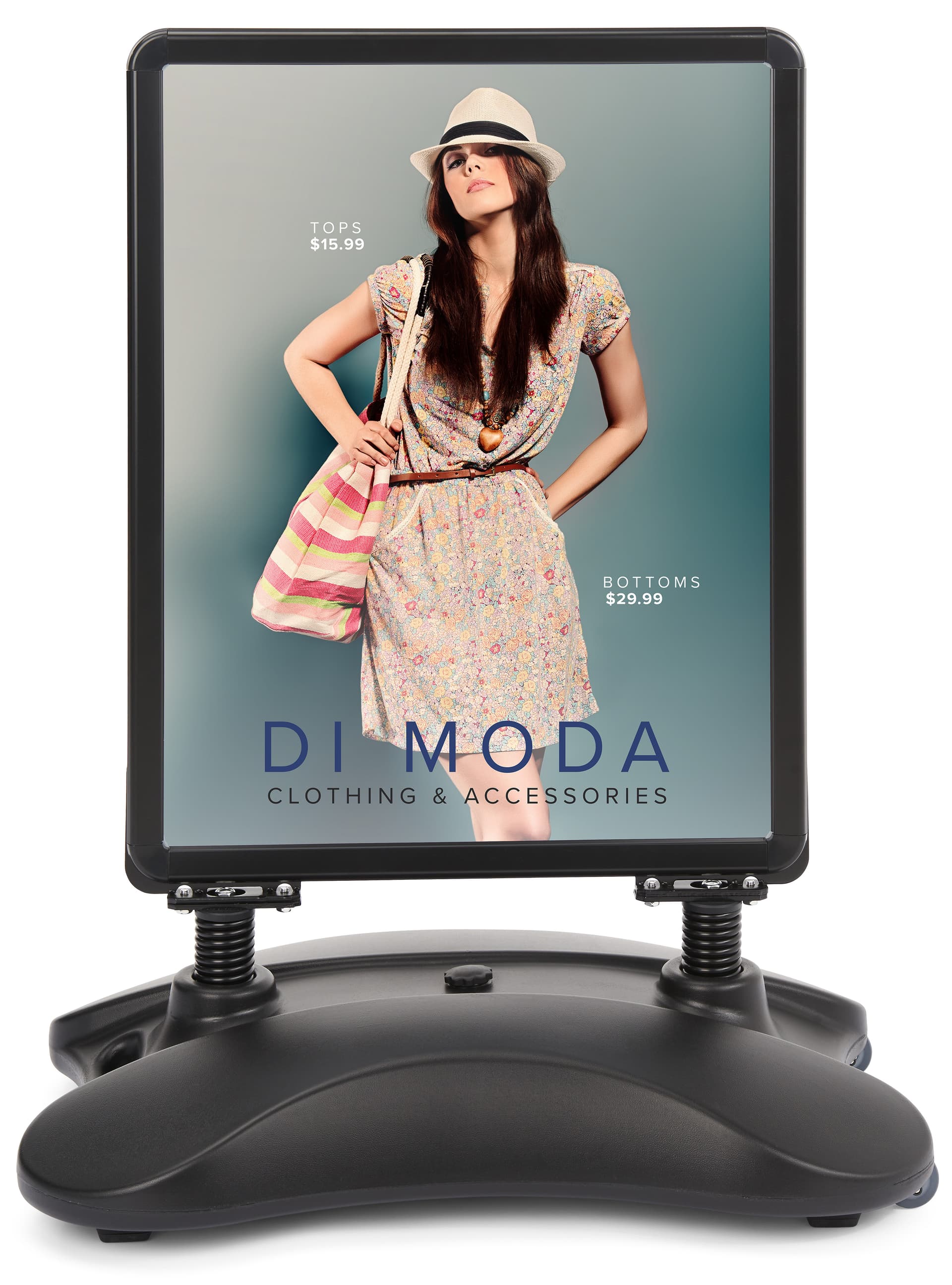 Sidewalk Sign Frames | Mobile Outdoor Double-Sided Poster Frame ...