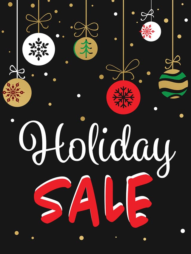 Store Window "Holiday Sale" Poster | Digital Printing | Displays2Go