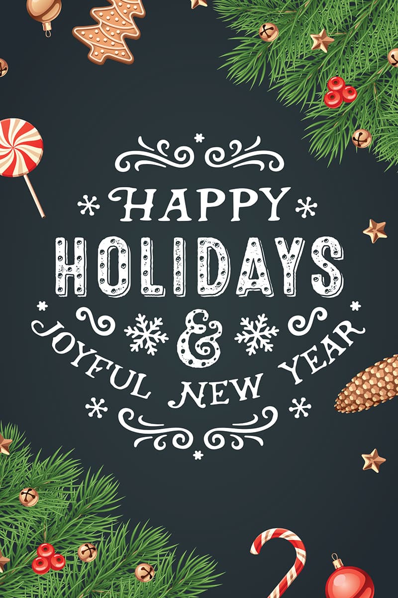 Winter Season Chalkboard Poster | Satin Photo Paper | Displays2Go