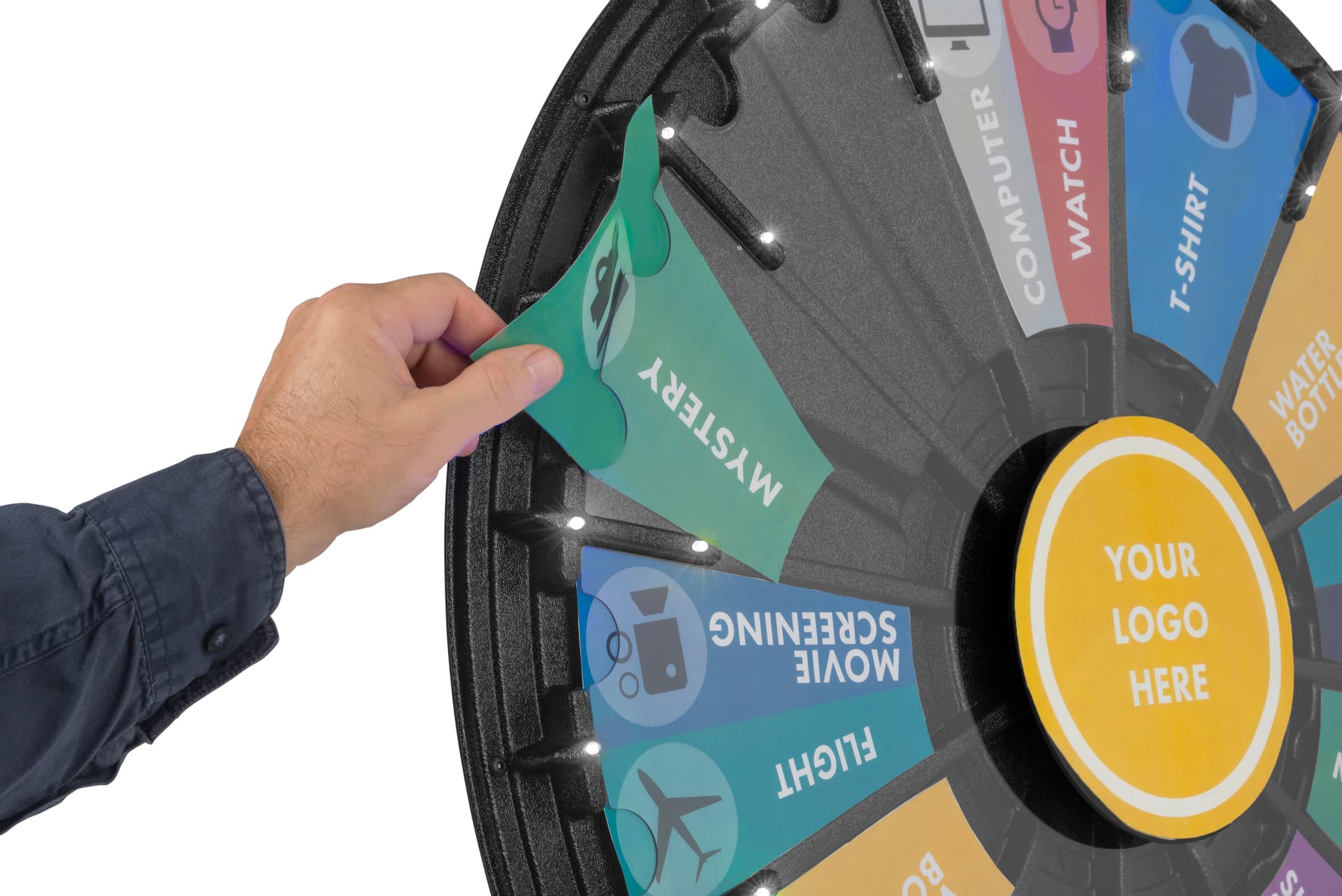 Contest Spinning Wheel | 31” Diameter | Displays2Go