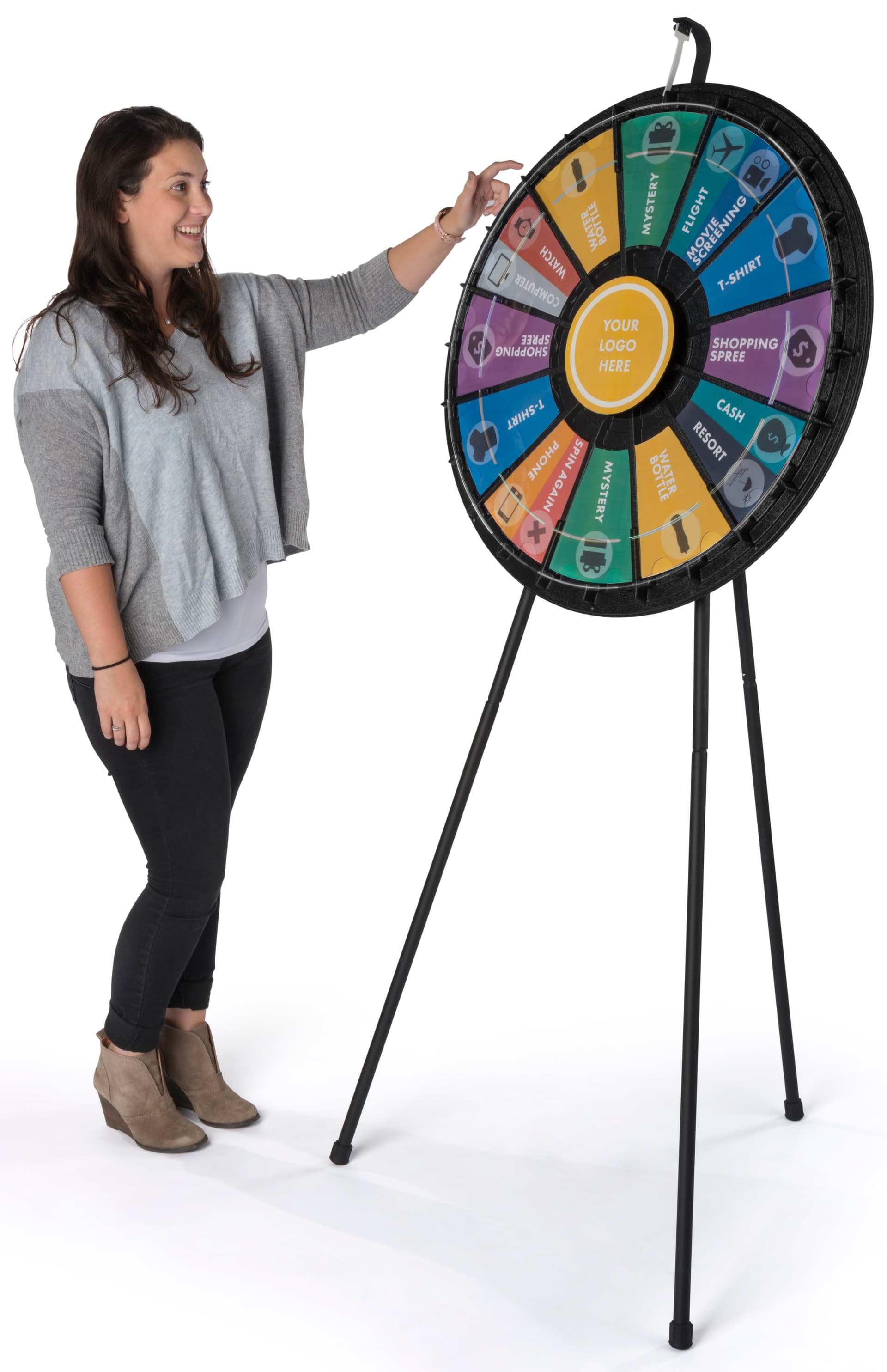 Contest Spinning Wheel | 31” Diameter | Displays2Go