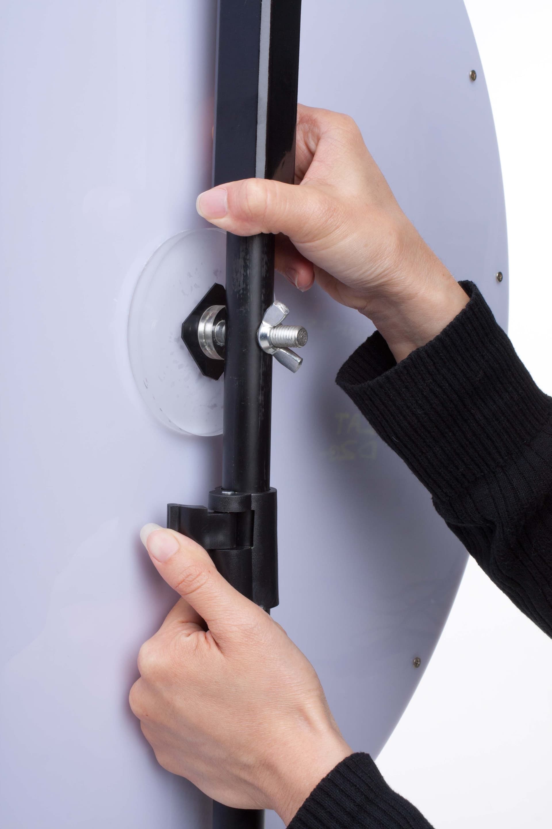 Trade Show Wheel | Acrylic Write-On Surface | Displays2Go