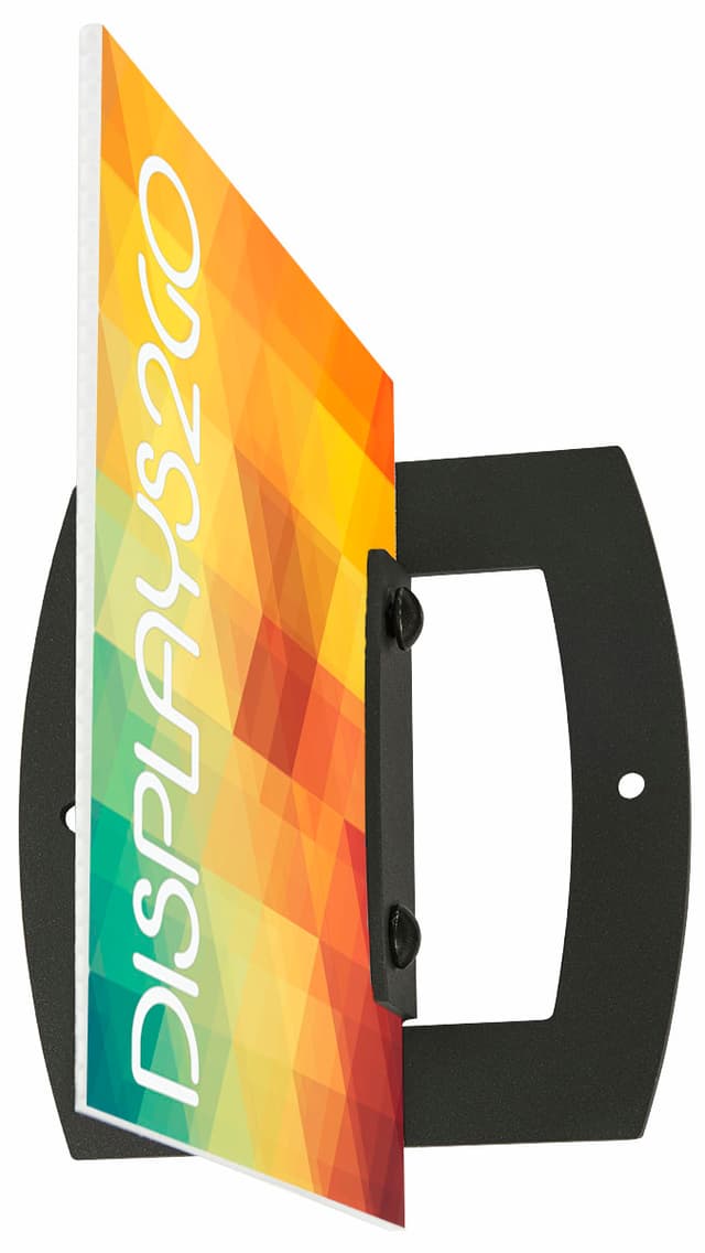 Wall Sign Clamp | Supports Rigid Graphics | Displays2Go