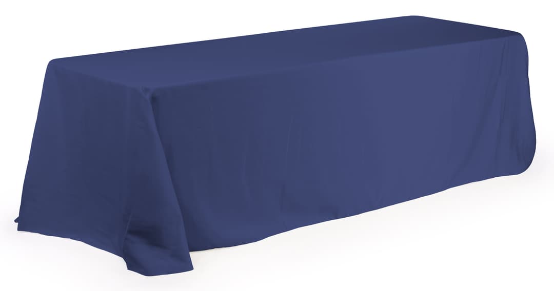 Trade Show Booths Tablecloths 8ft. Standard Table Cover Royal Blue ...