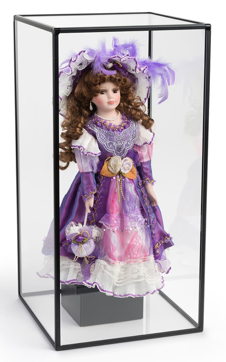 Square Acrylic Medium Display Case | Vertical Showcase | Displays2Go