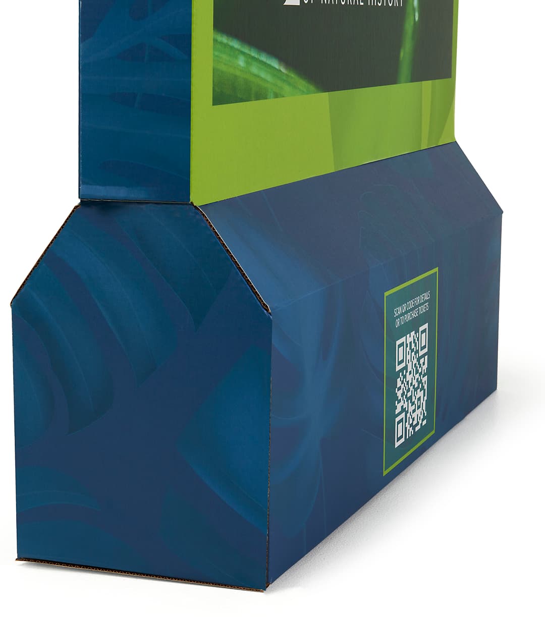 Custom Printed Cardboard Banner Stand | Double-Sided Printing | Displays2Go