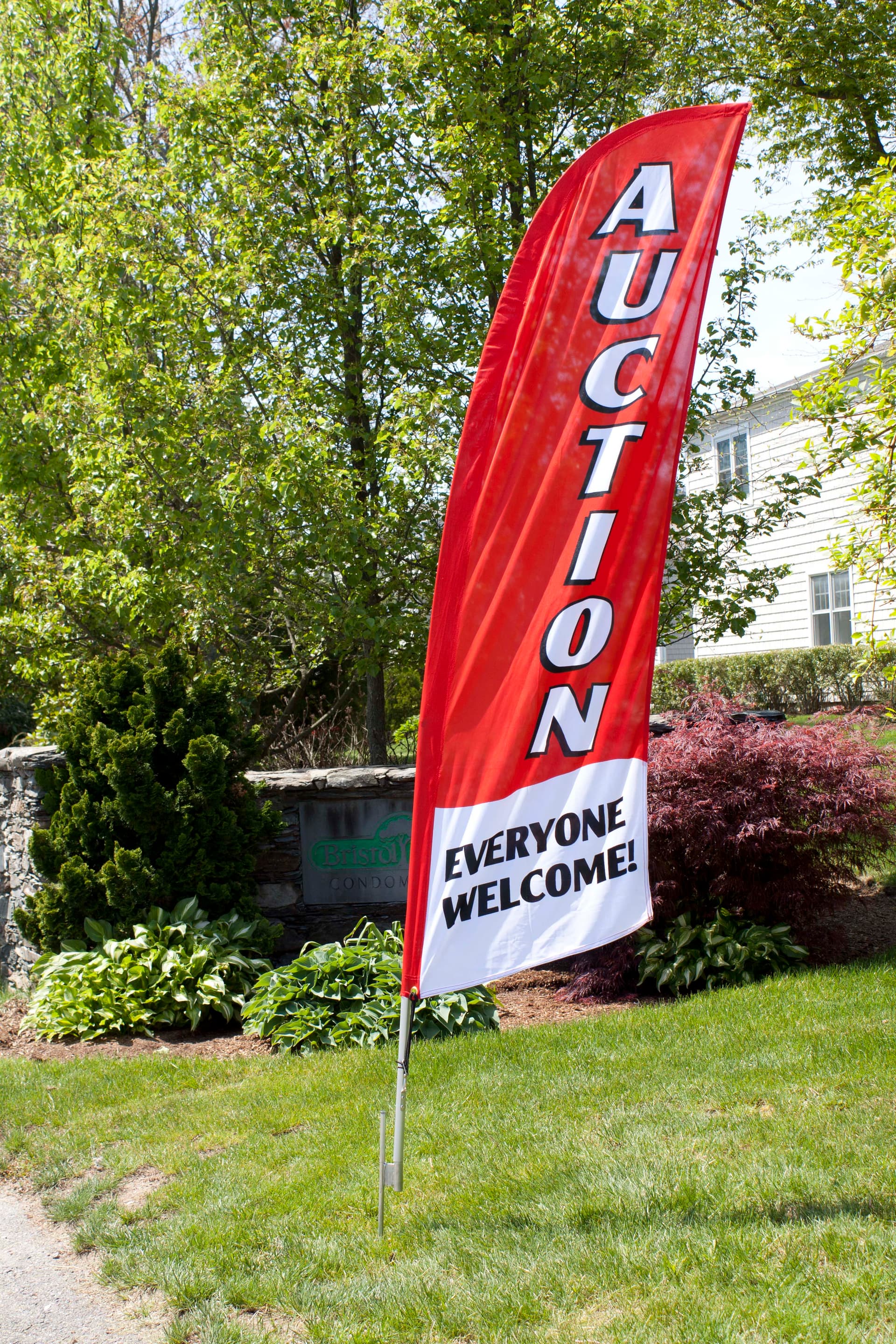 Auction Banner | Real Estate or Collectibles Advertisement | Displays2Go