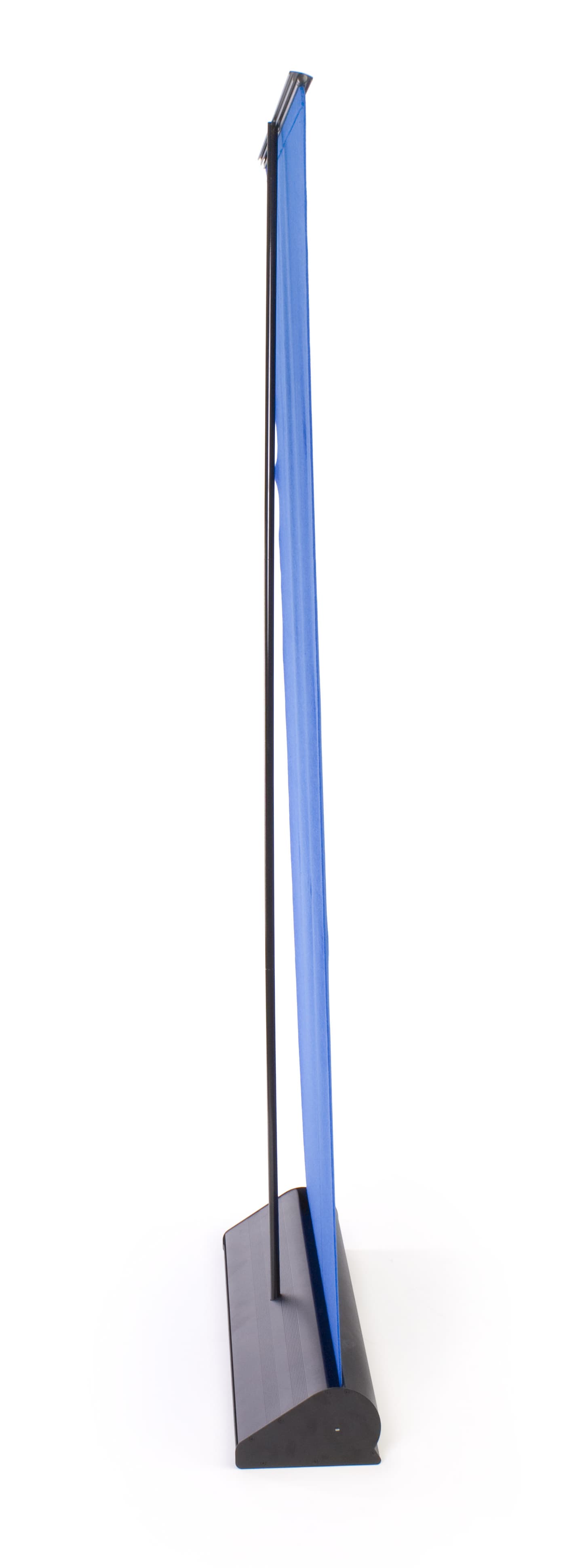 Hook and Loop Banner | Blue Retractable Promo Stand | Displays2Go
