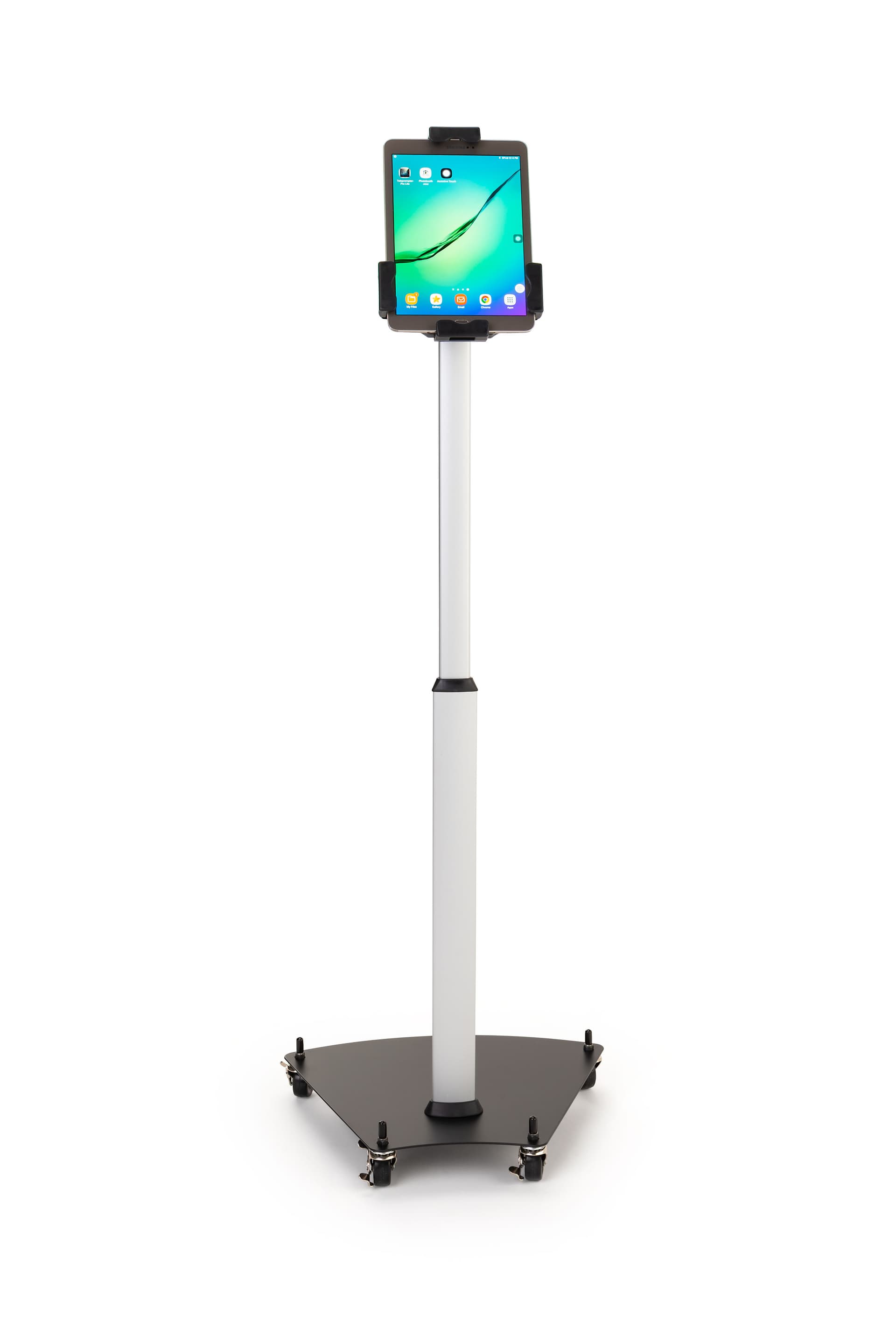 Rolling iPad Stand | Height Adjustable and Mobile | Displays2Go