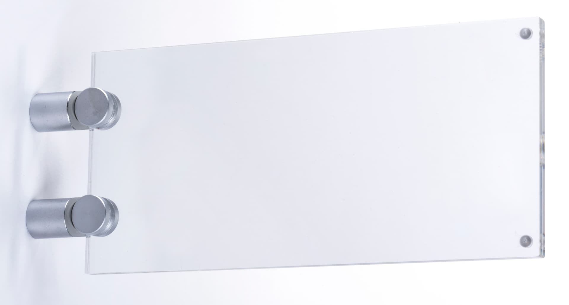 Hallway Sign Holder | Clear Acrylic | Displays2Go