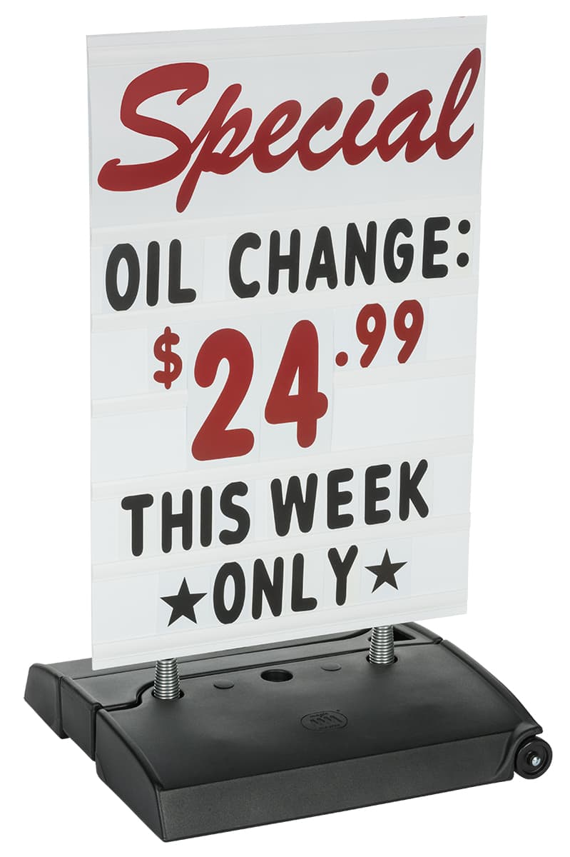 Spring Loaded Message Board | Includes Letter Sets | Displays2Go