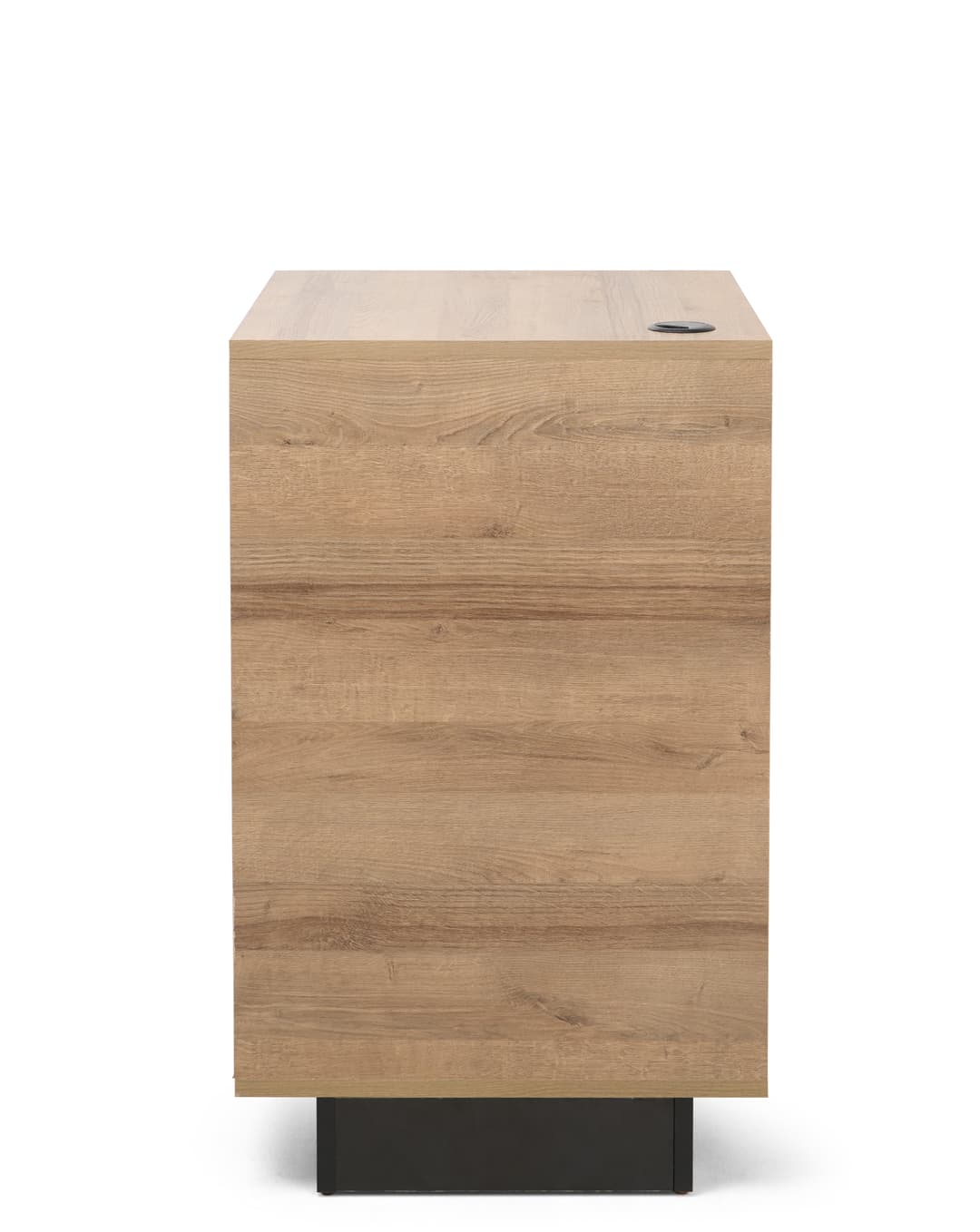Wood Host Stand | Cord Management and Adjustable Shelves | Displays2Go