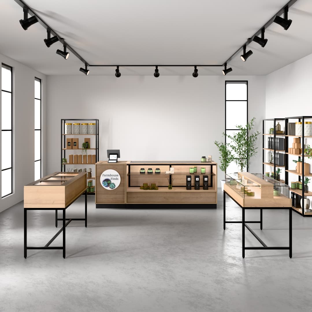 Dispensary Display Case | Tempered Glass Illuminated Showcase | Displays2Go