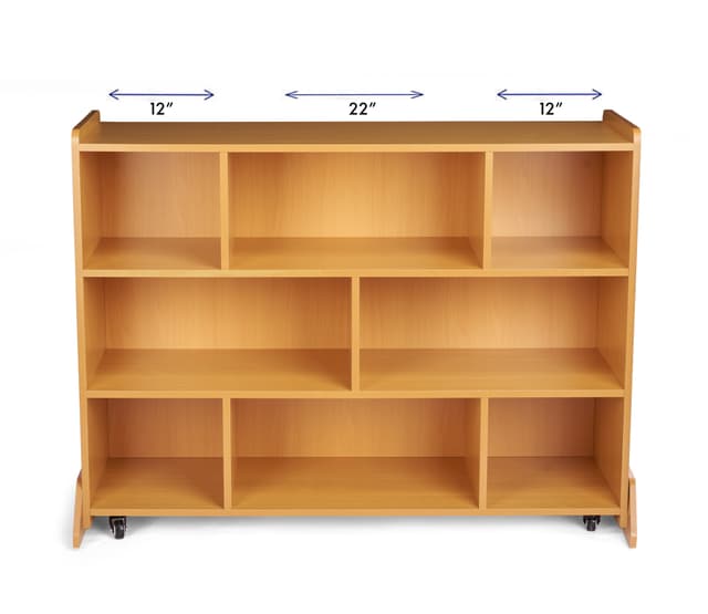 Rolling Classroom Organizer Shelves with Markerboard | Easy Clean ...