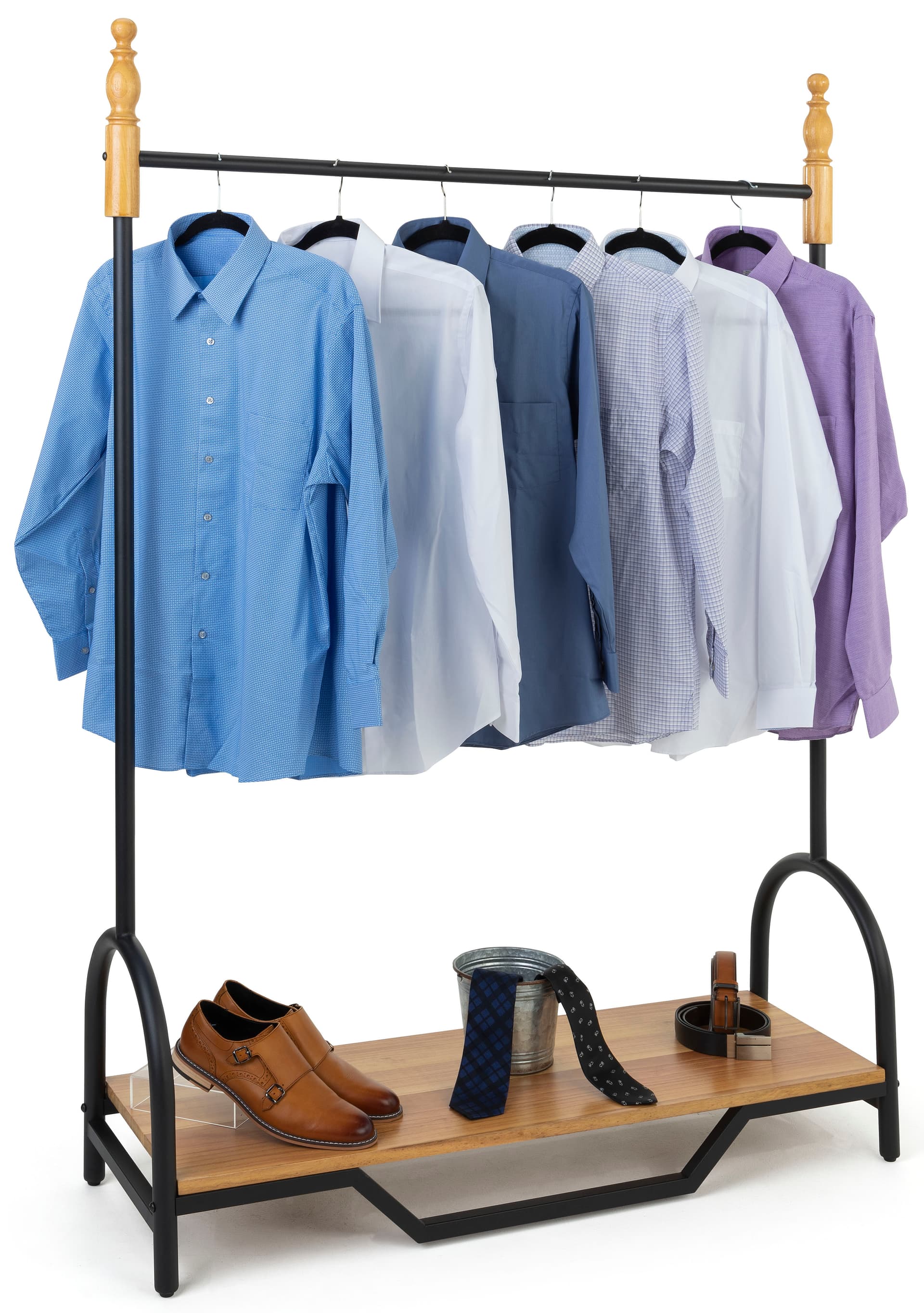 Vintage Clothes Rack for Boutique | 48" Wide Garment Rack | Displays2Go