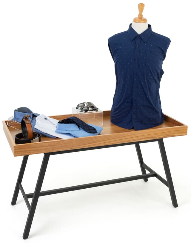 Merchandise Dump Table | 47 x 22 Merchandising Space | Displays2Go