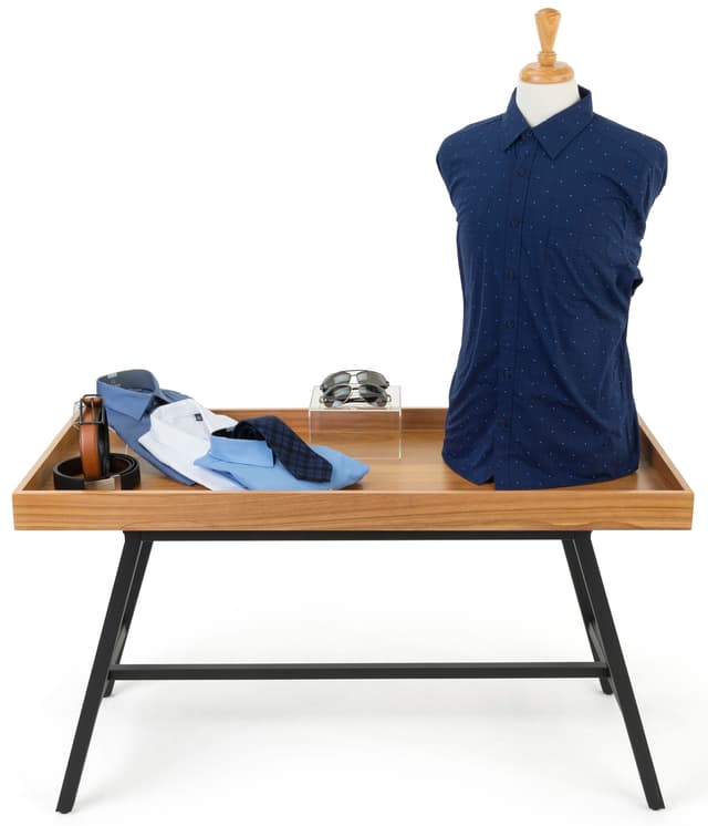 Merchandise Dump Table | 47 x 22 Merchandising Space | Displays2Go