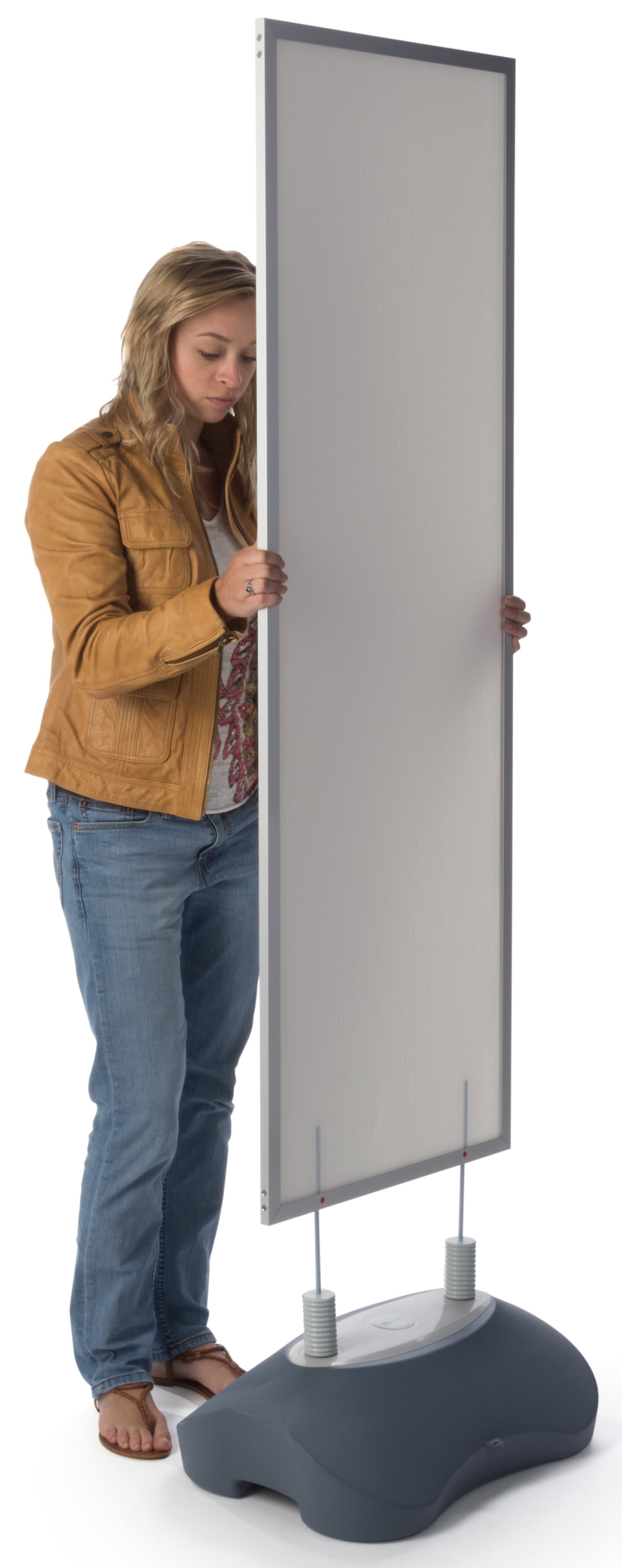 20 x 59 Signboard | Outdoor Usage Tall Water Base Sign | Displays2Go