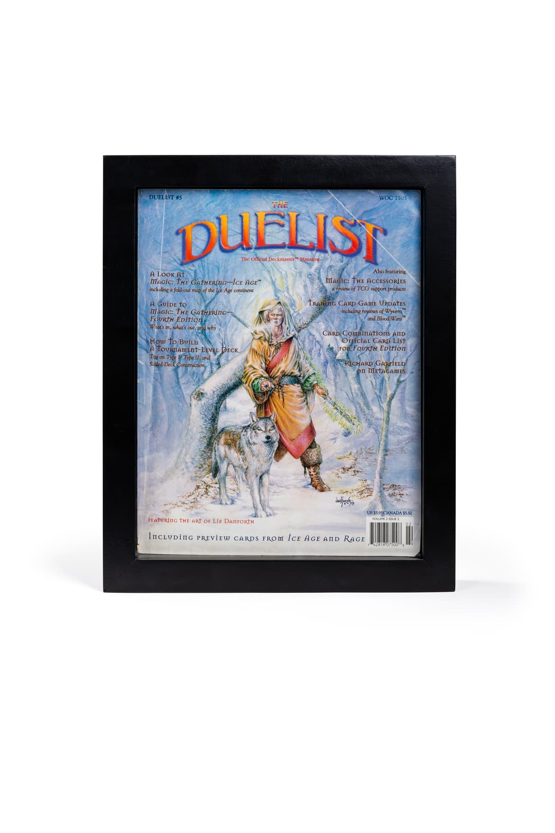 8.5 x 11 Frame for Magazine | Shadow Box w/ Black Painted Finish ...
