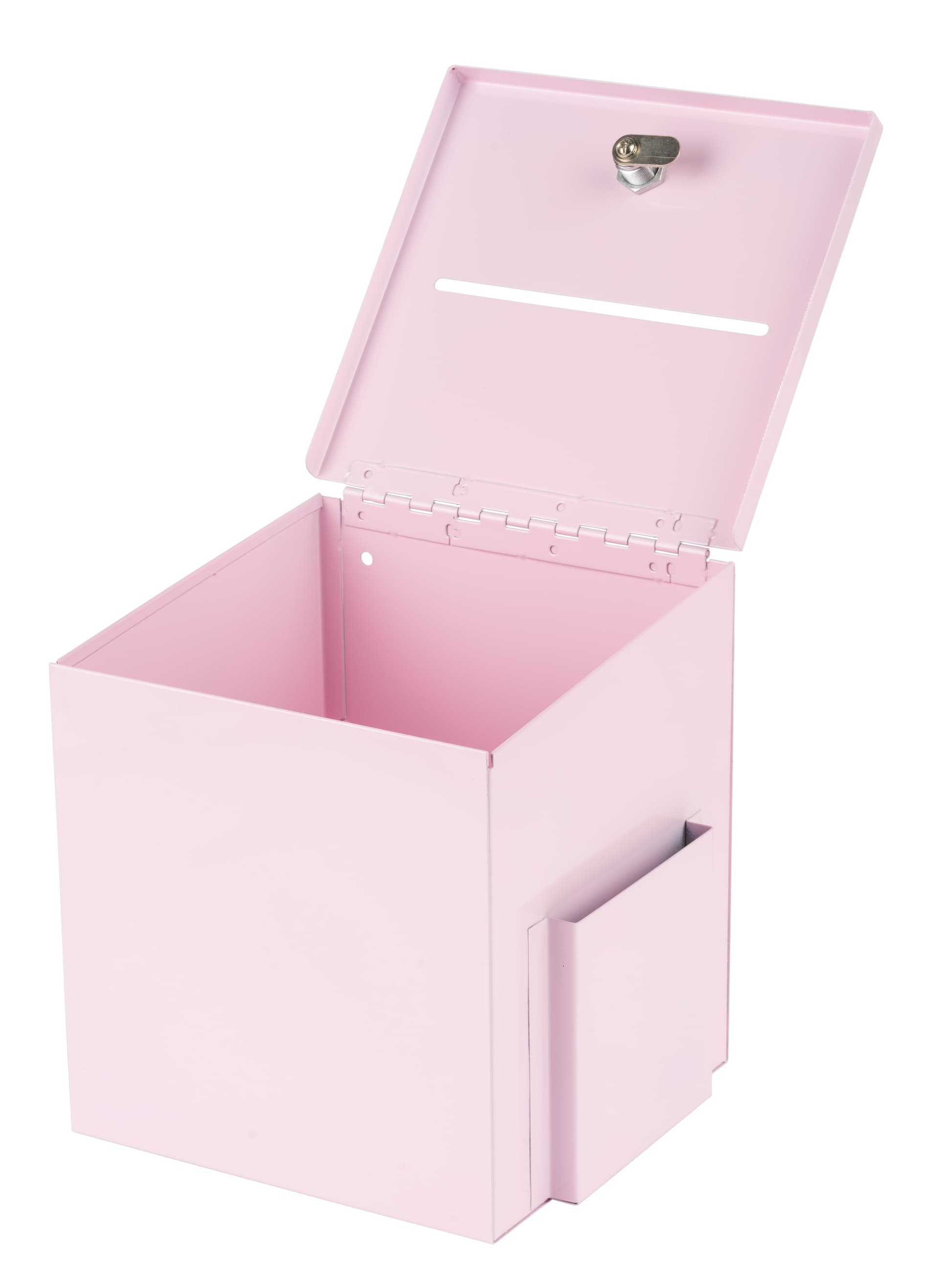 Pink Ballot Box | Tabletop or Wall Mounting | Displays2Go