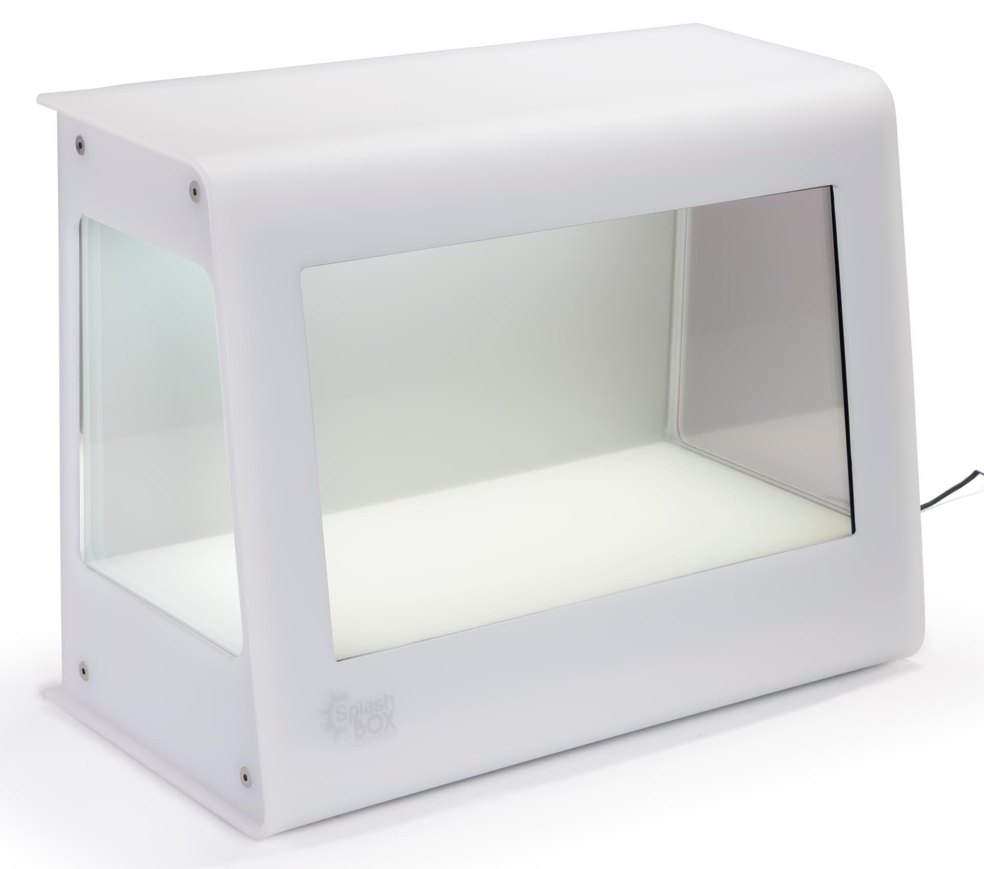 Transparent LCD Box | LED Interior Lighting | Displays2Go