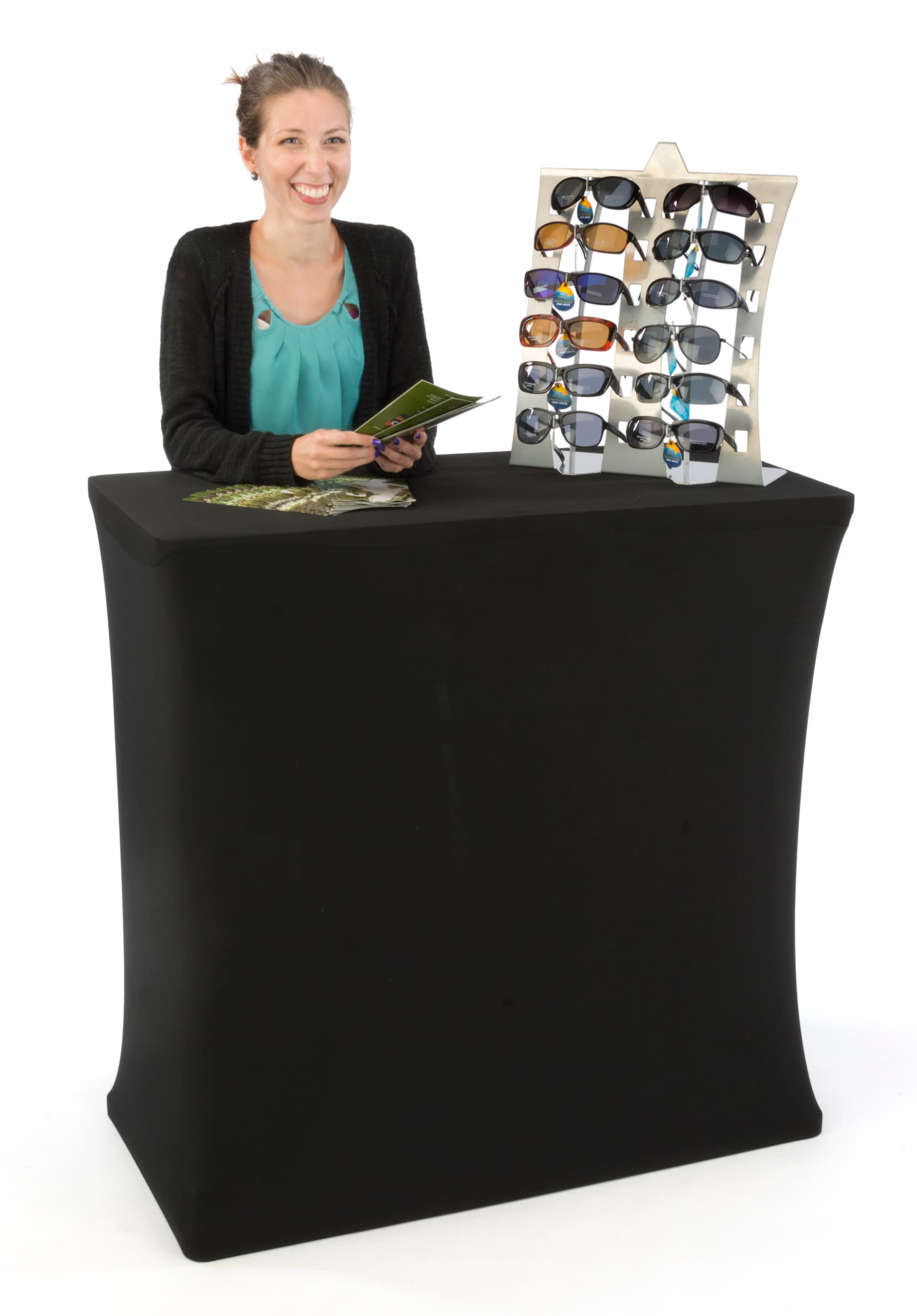 Portable Counter and Case| Lightweight and Travel Friendly | Displays2Go