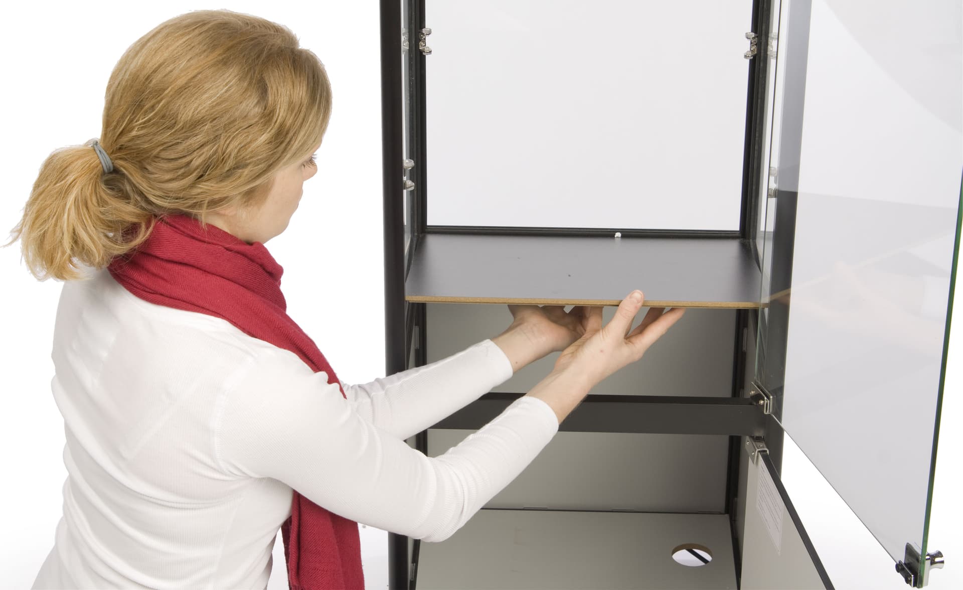 Discount Showcase | Affordable Tower Style Display Case | Displays2Go