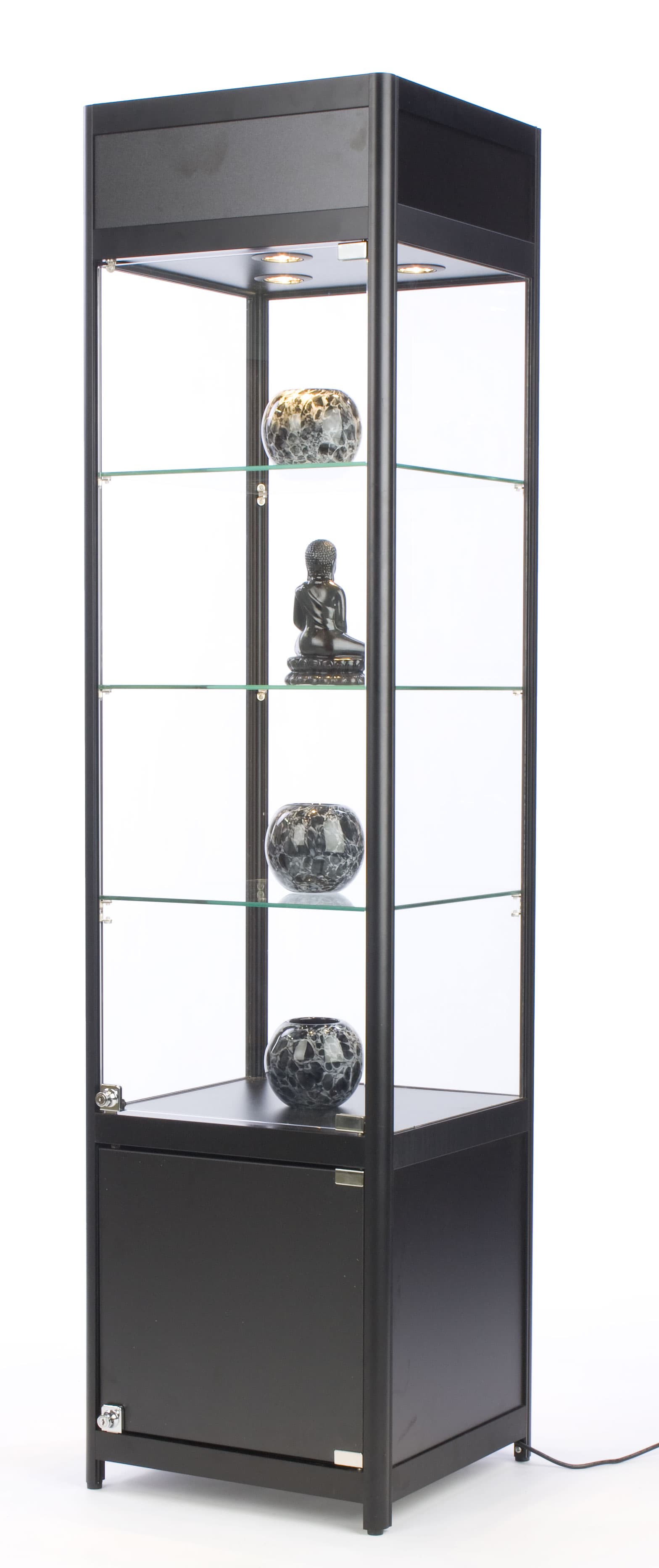 Discount Showcase | Affordable Tower Style Display Case | Displays2Go